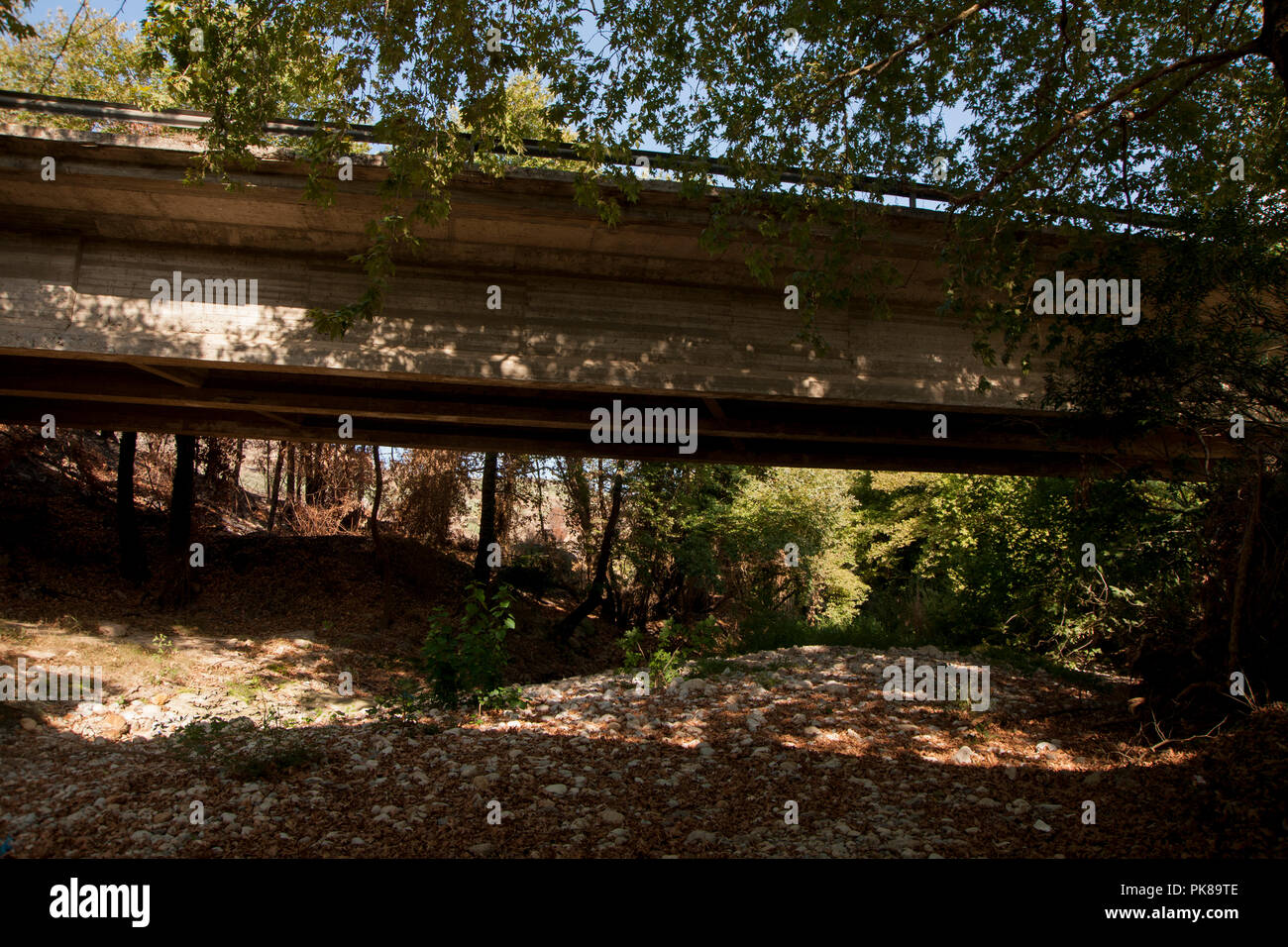 Old motorway bridge crete hi-res stock photography and images - Alamy