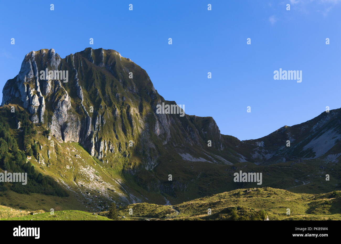 Hills and Mountains in Switzerland Stock Photo - Alamy