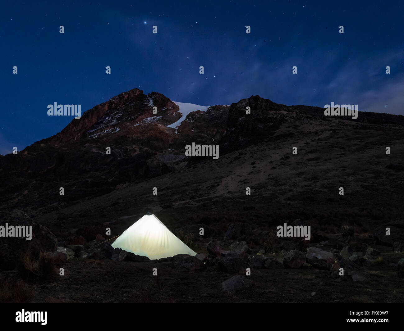 Nevado del tolima summit colombia hi-res stock photography and images ...