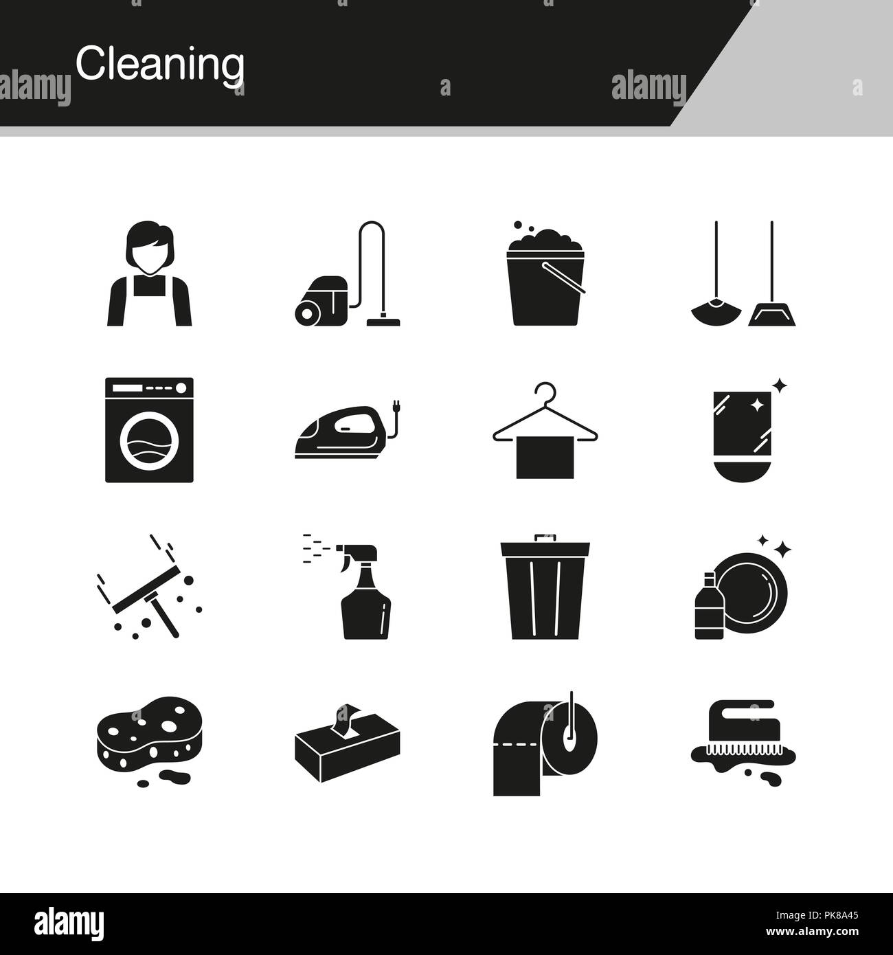 Hygiene infographics set hi-res stock photography and images - Alamy