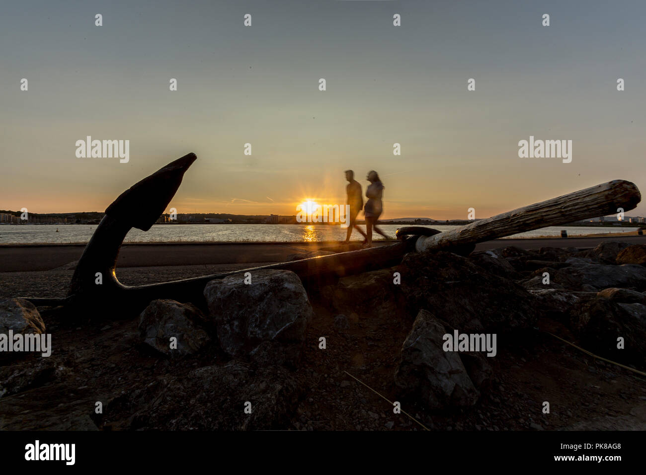 Cardiff, UK, July 2018, Cardiff Bay in the summer Stock Photo - Alamy