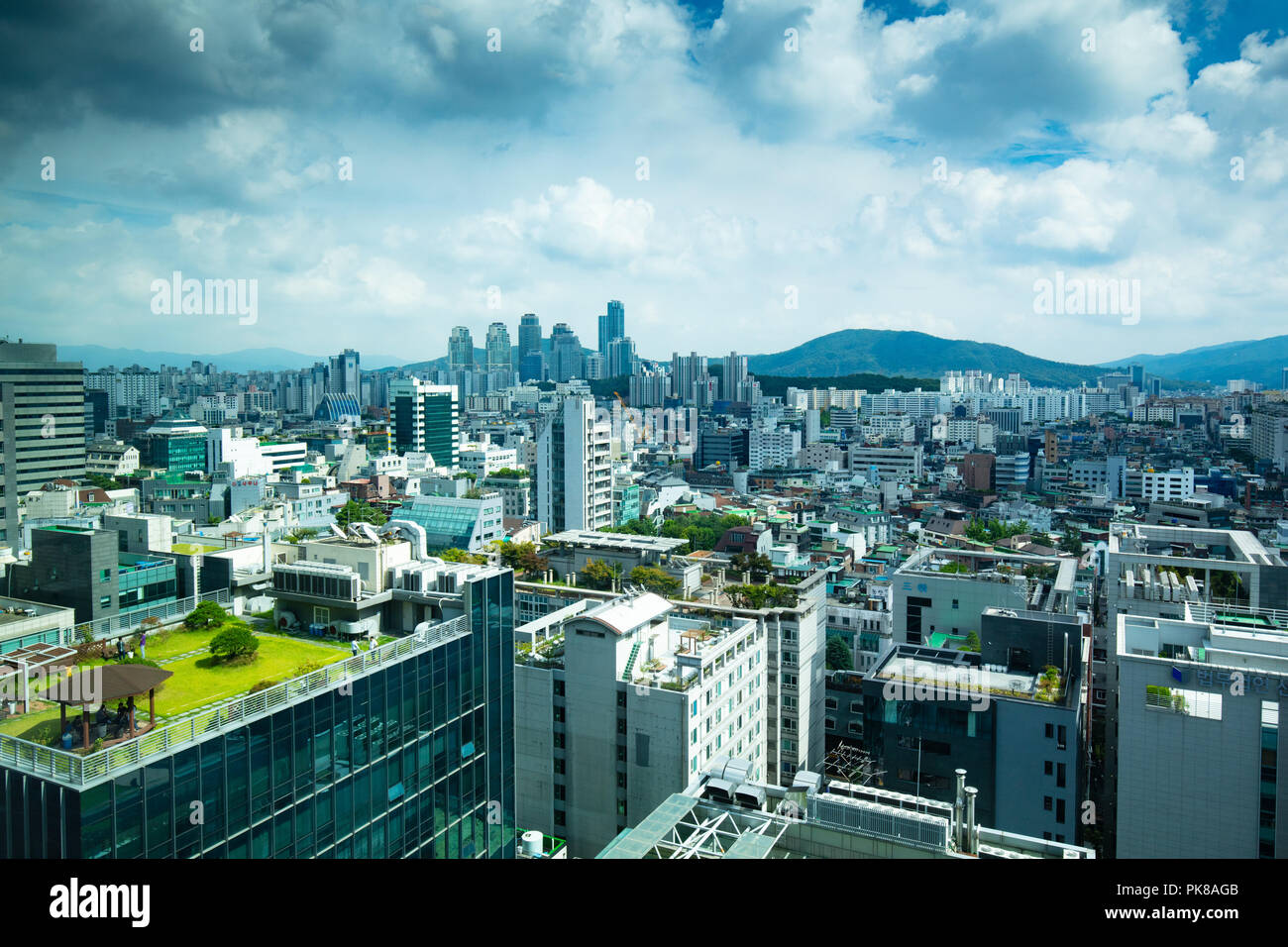 View Over Seoul Stock Photo - Alamy