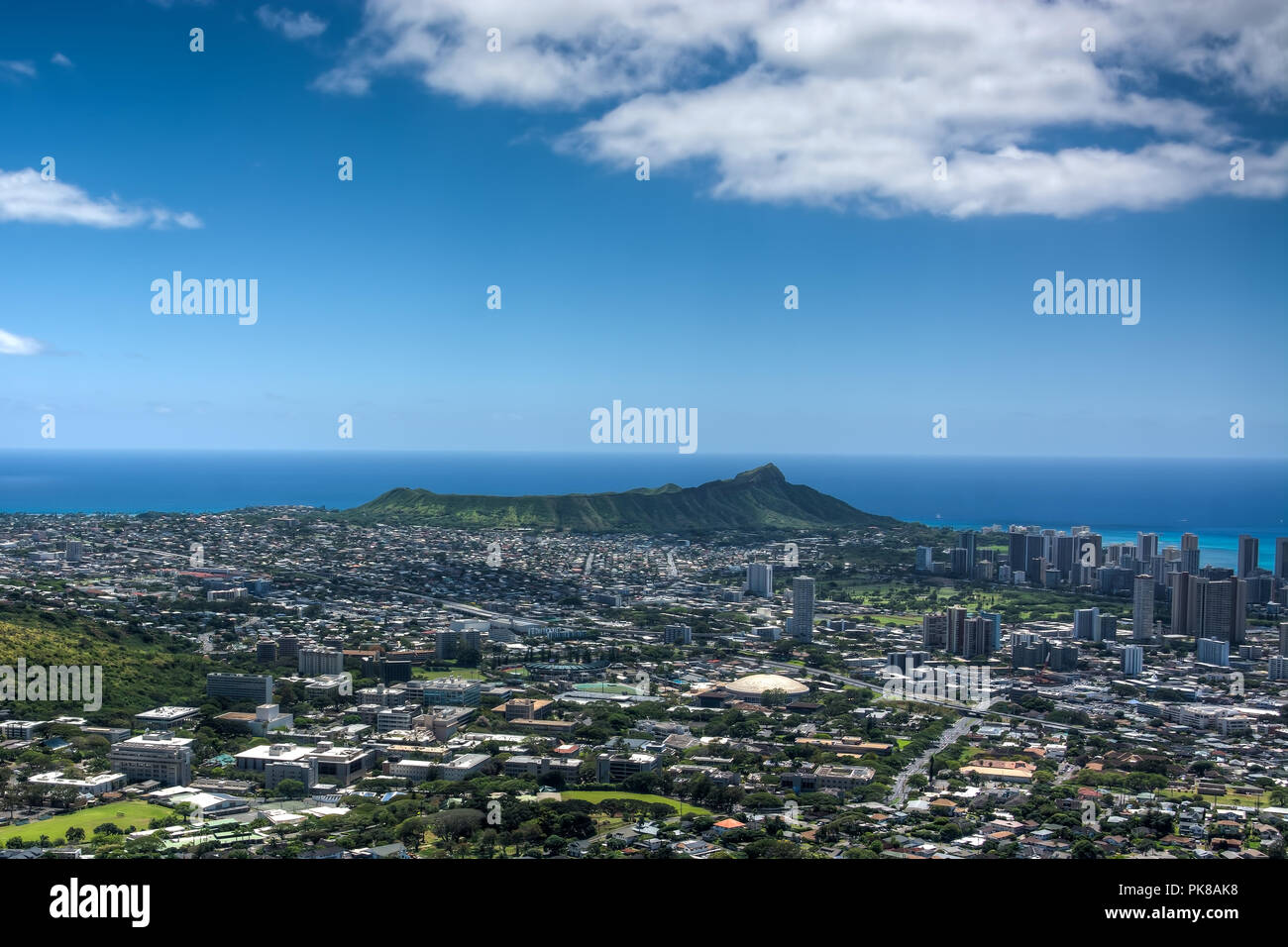 Diamond head volcano hi-res stock photography and images - Alamy