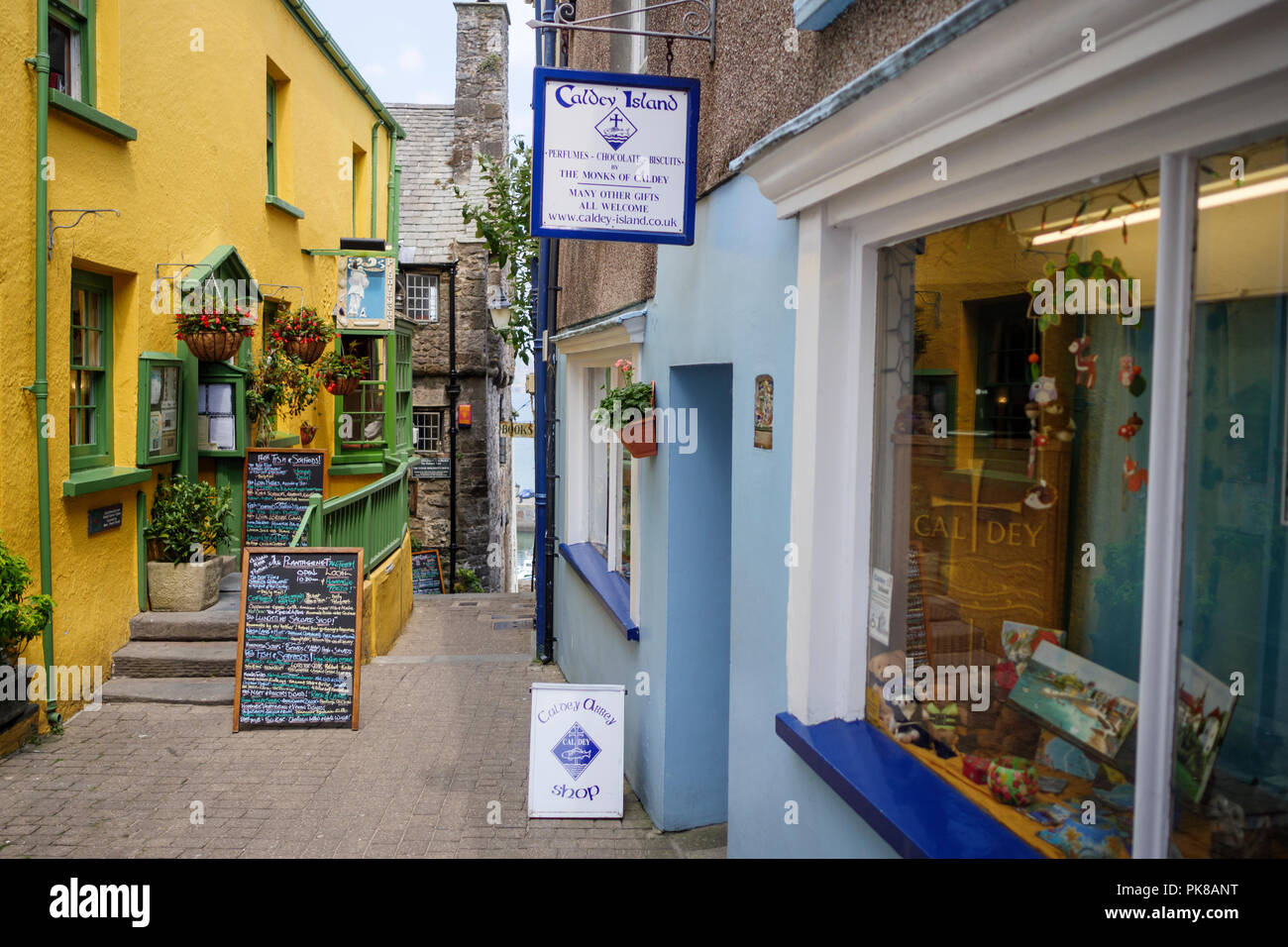 Caldy island shop hi-res stock photography and images - Alamy