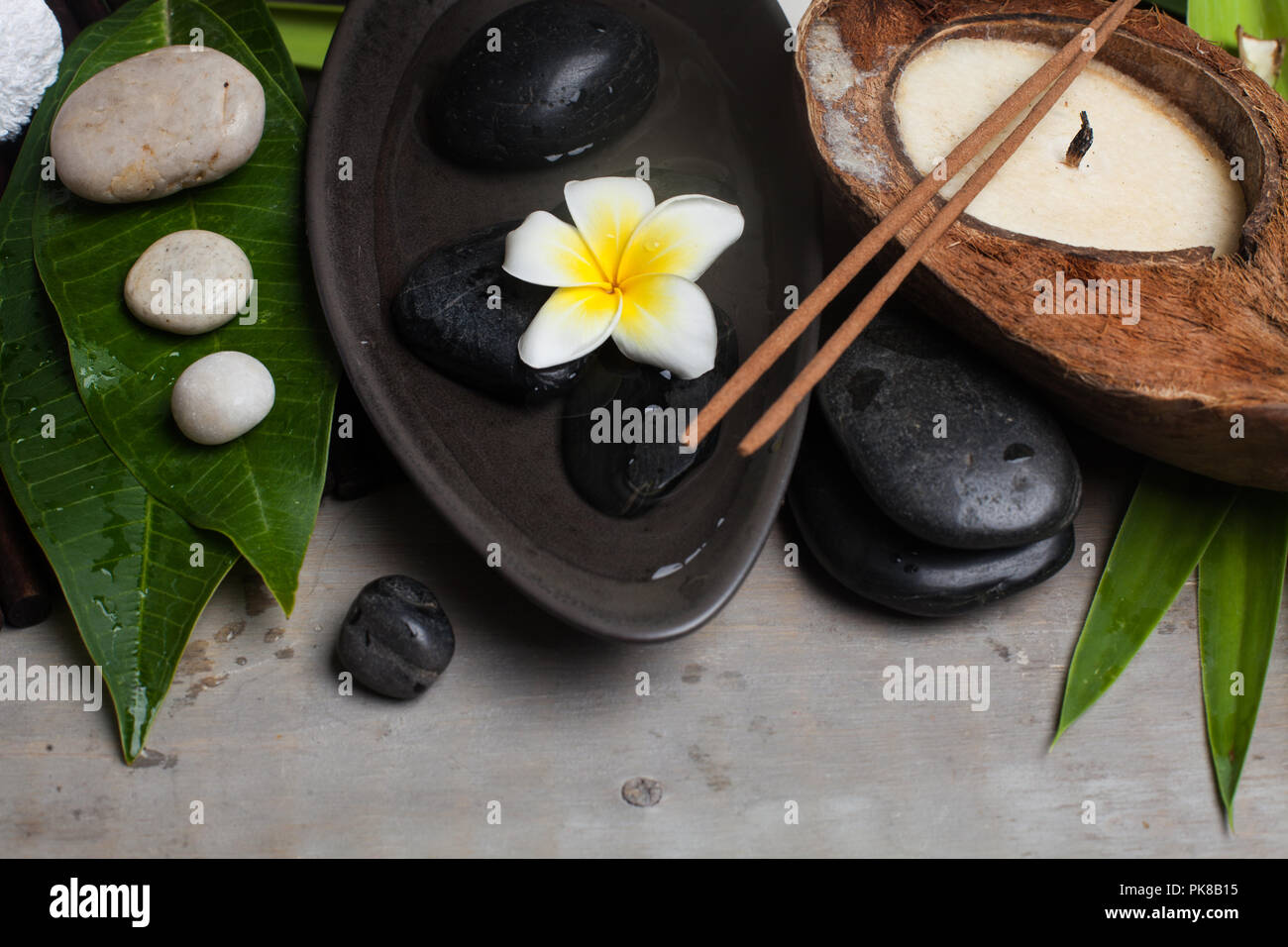 Wellness spa objects on hi-res stock photography and images - Alamy