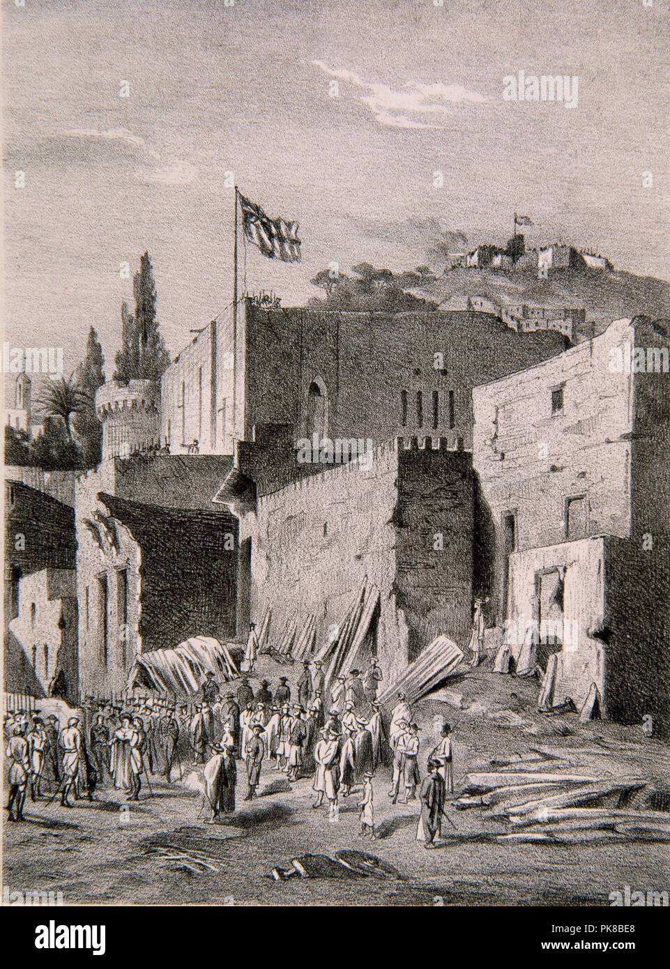 CAPITULACION DE MANILA (GRABADO SG XIX)-SIG B.A. 4758. Location ...