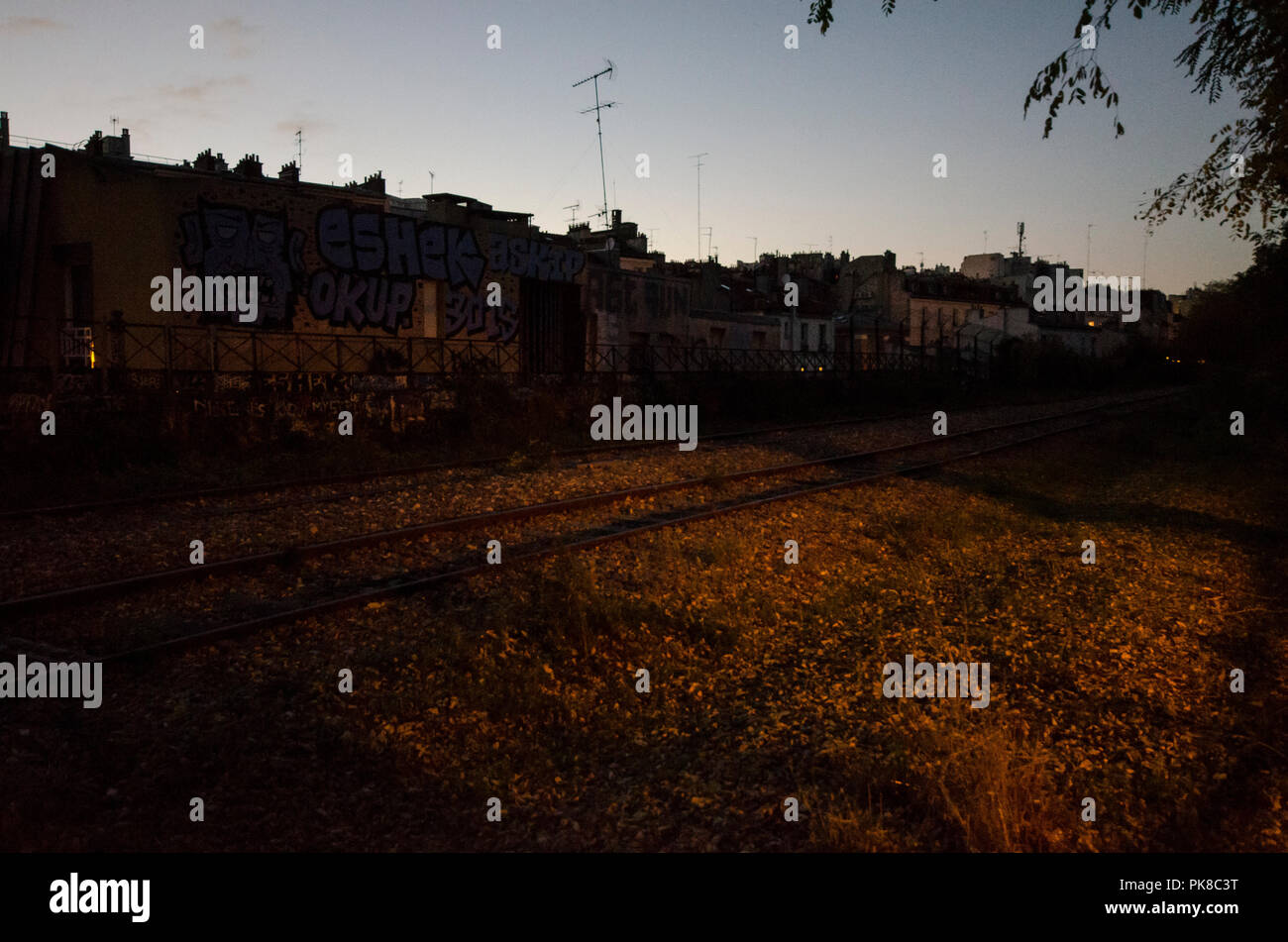 Abandoned train station france hi-res stock photography and images - Alamy