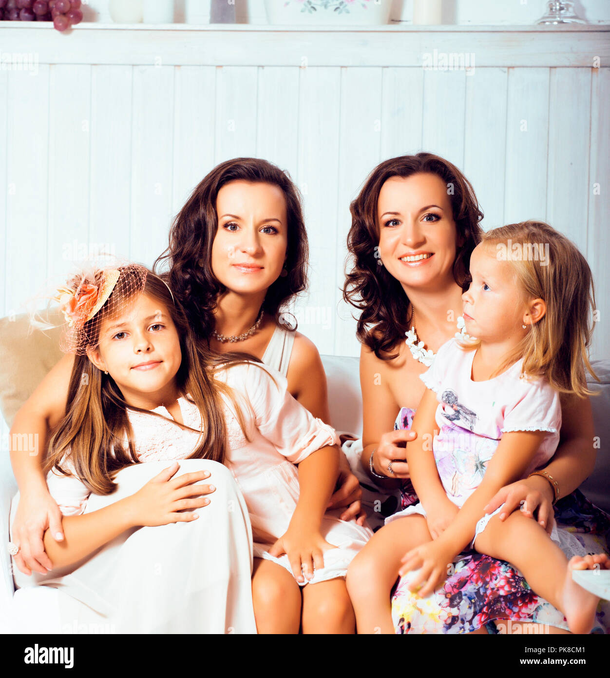 Mature sisters twins home hi-res stock photography and images - Alamy