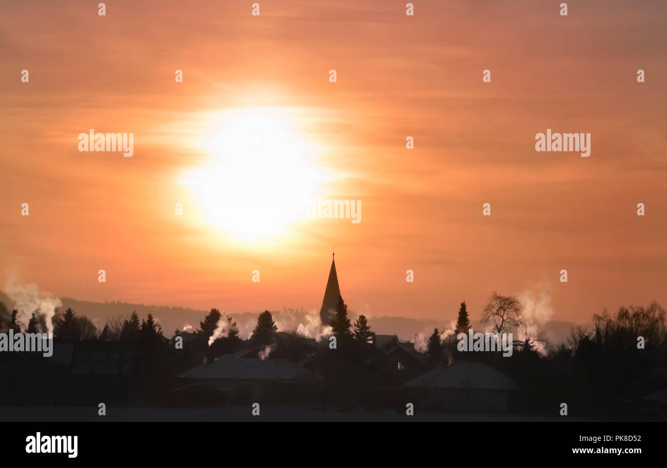 Smoking chimneys hi-res stock photography and images - Alamy