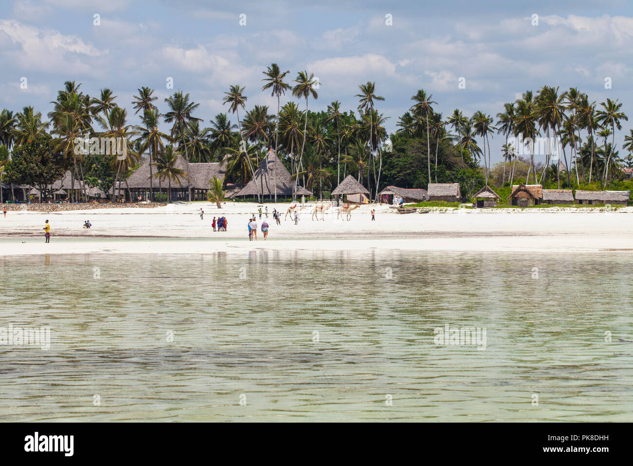 Galu - Kinondo beach, Kenya Stock Photo - Alamy