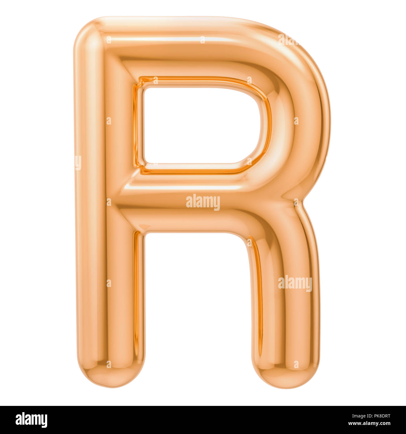 Golden letter R, 3D rendering isolated on white background Stock Photo ...