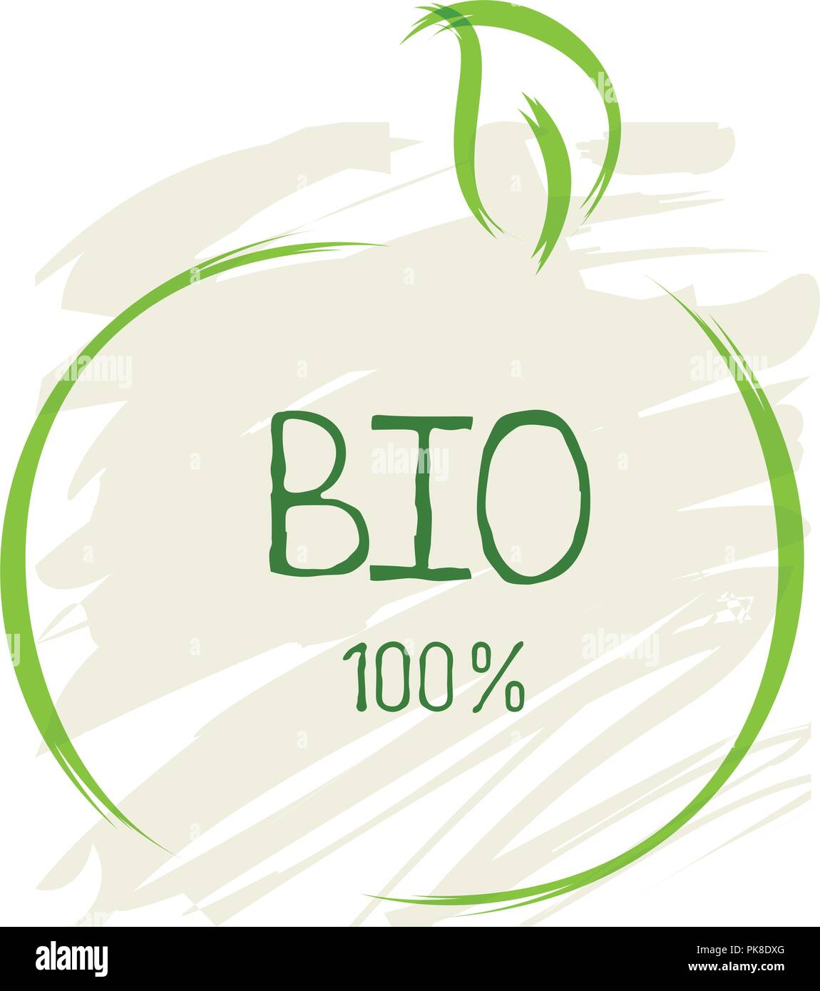 Bio healthy organic food label and high quality product badges. Eco ...