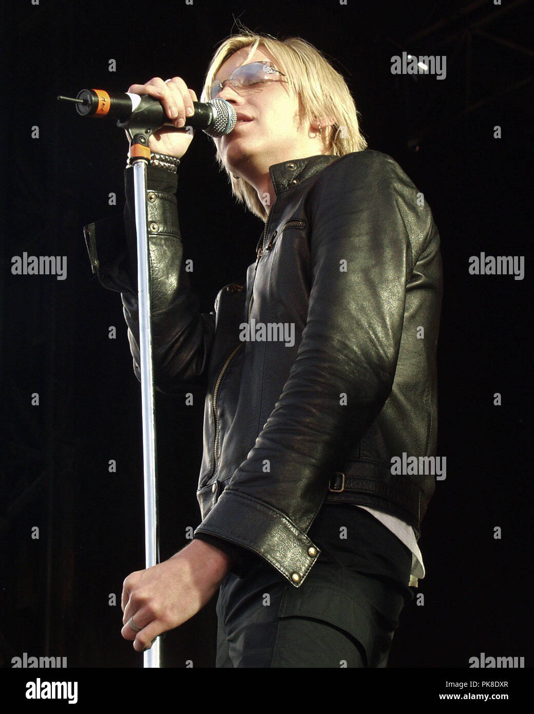 Alex Band of The Calling performs at Centennial Olympic Park in Atlanta ...