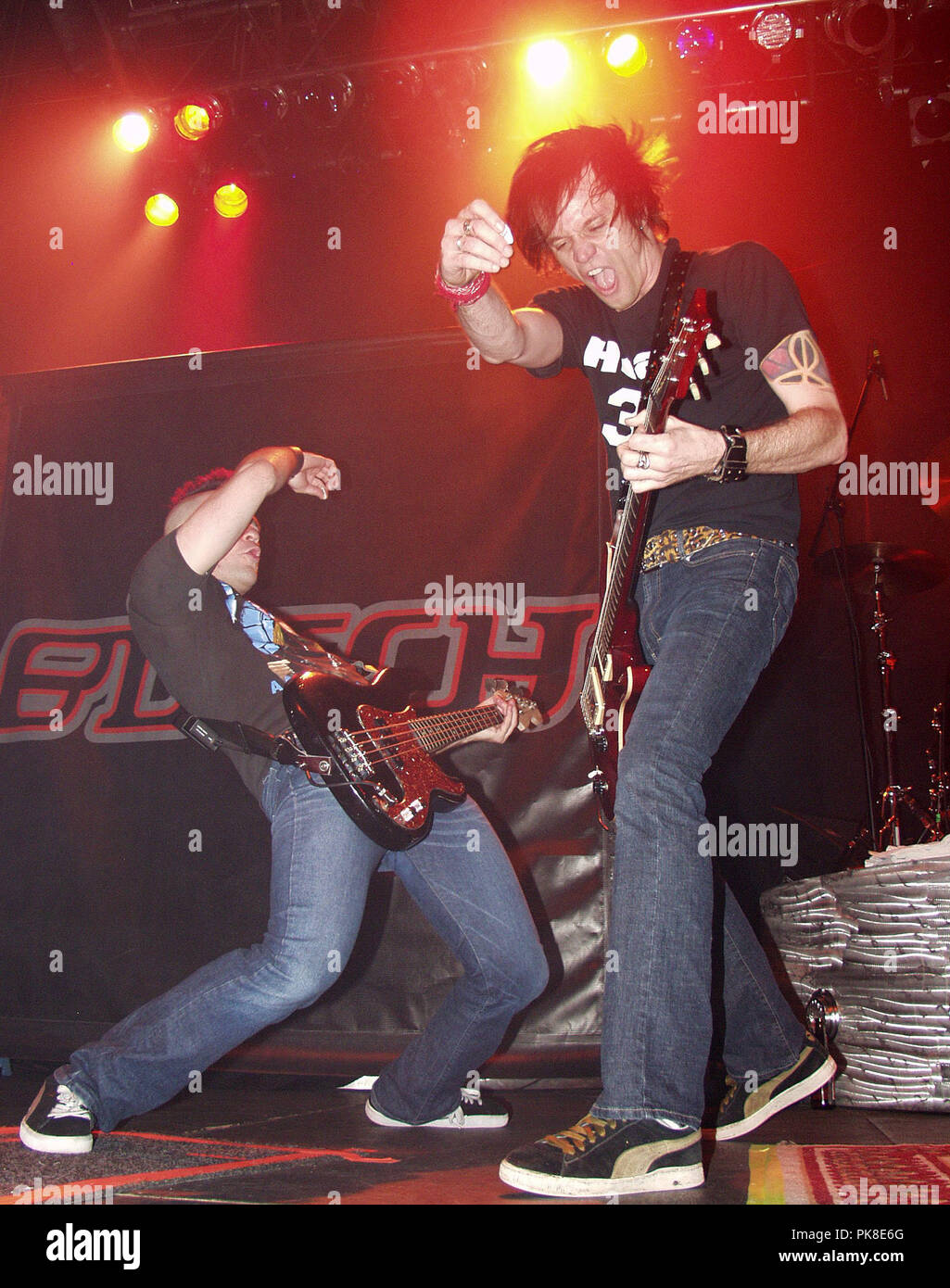 Marc "Monkeyboy" Daniels and James Elliott "JJ" Jones perform with ...