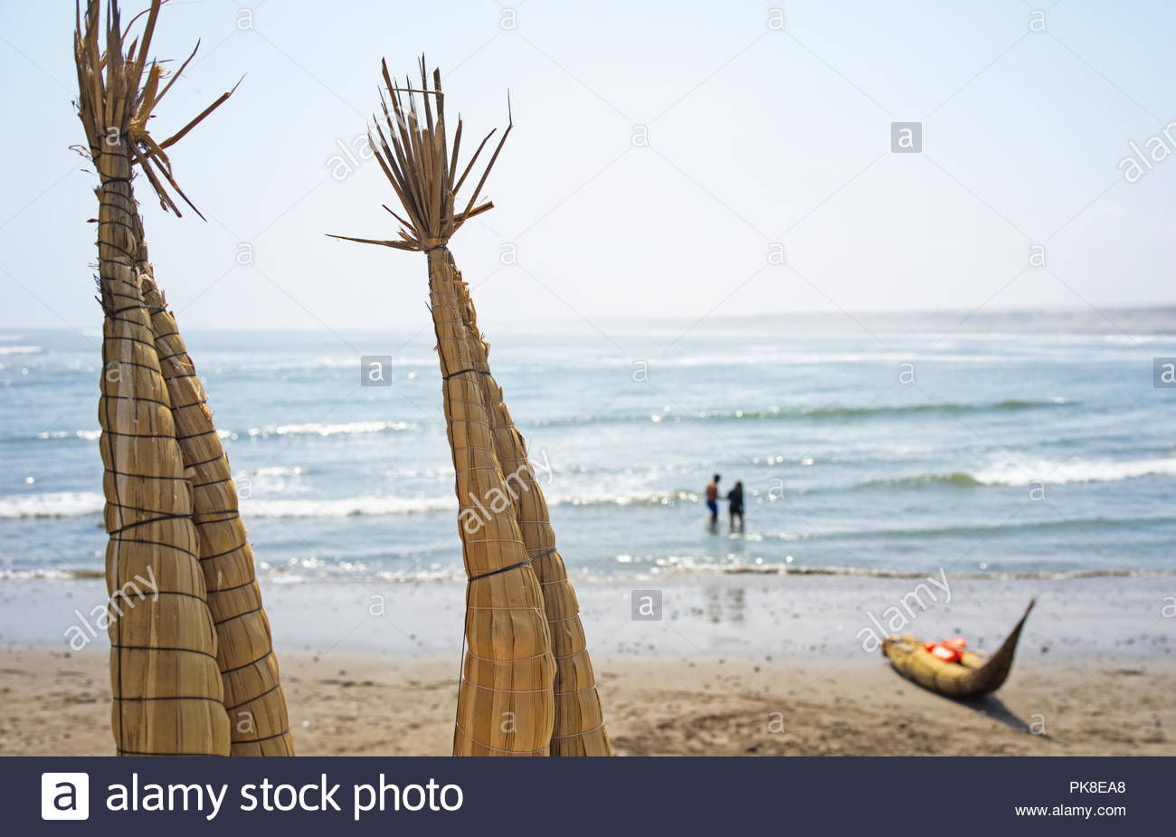 Totora Boat Peru High Resolution Stock Photography and Images - Alamy