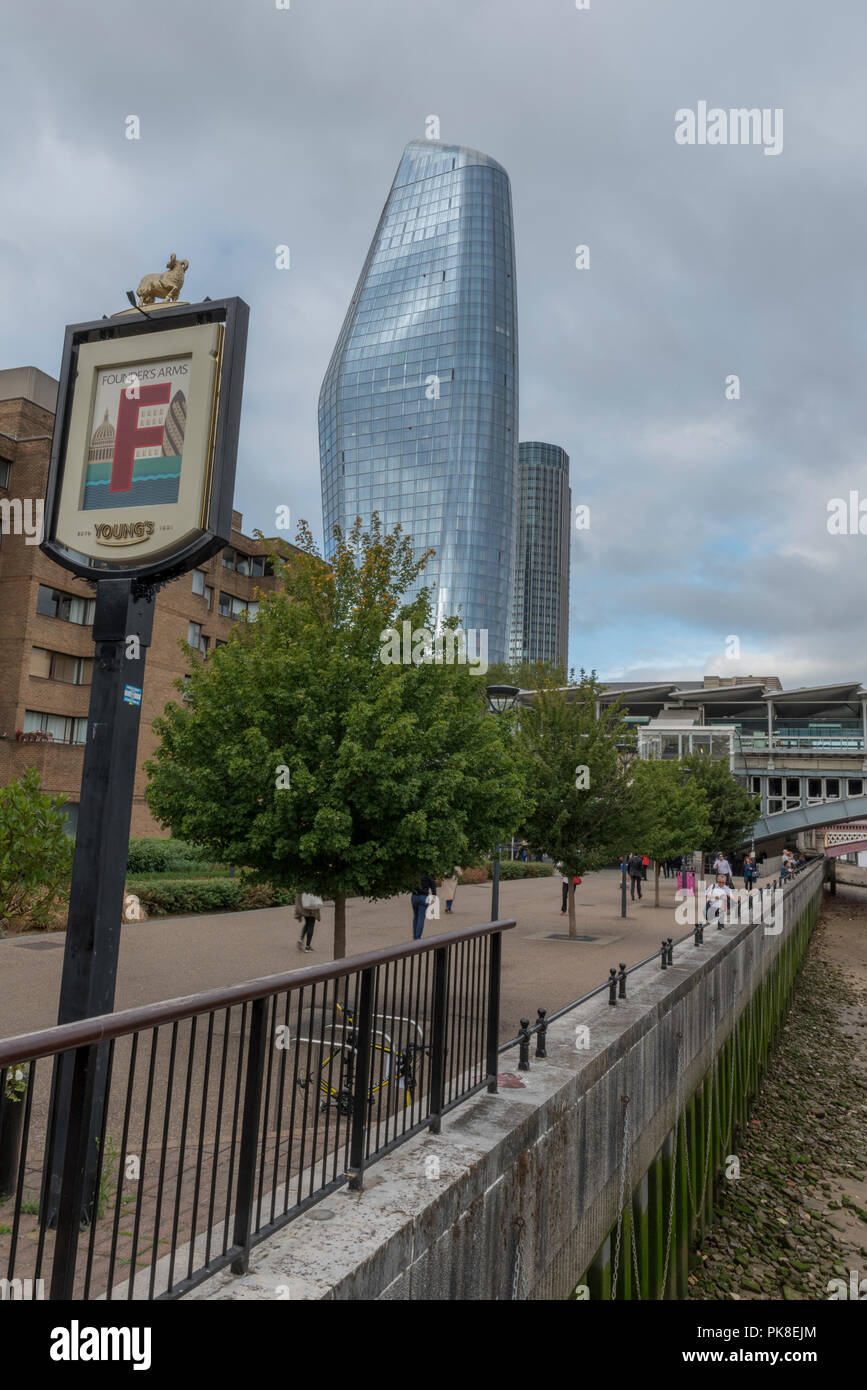 number one 1 blackfriars in central london nicknamed the vase or the ...