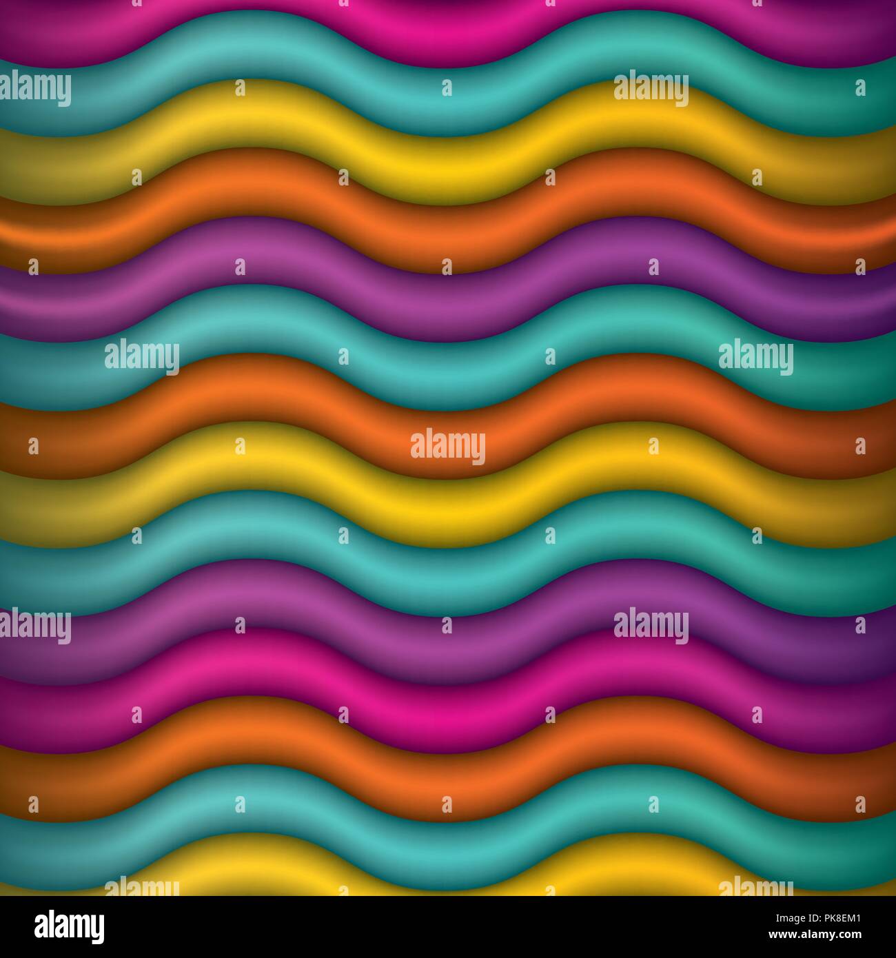 An abstract background of waving colors illustration. Vector EPS 10 ...
