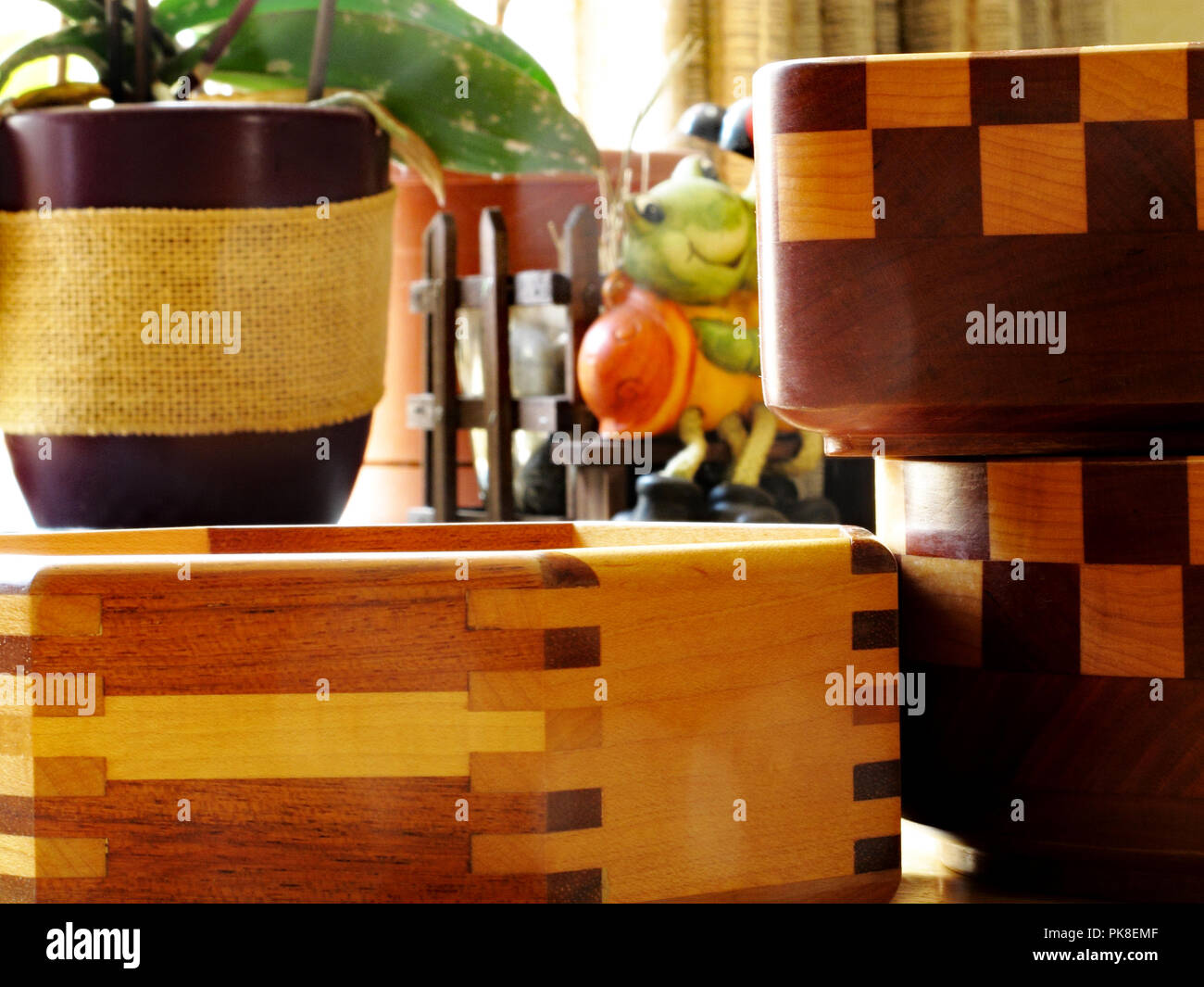 Boxes and Bowls Stock Photo - Alamy