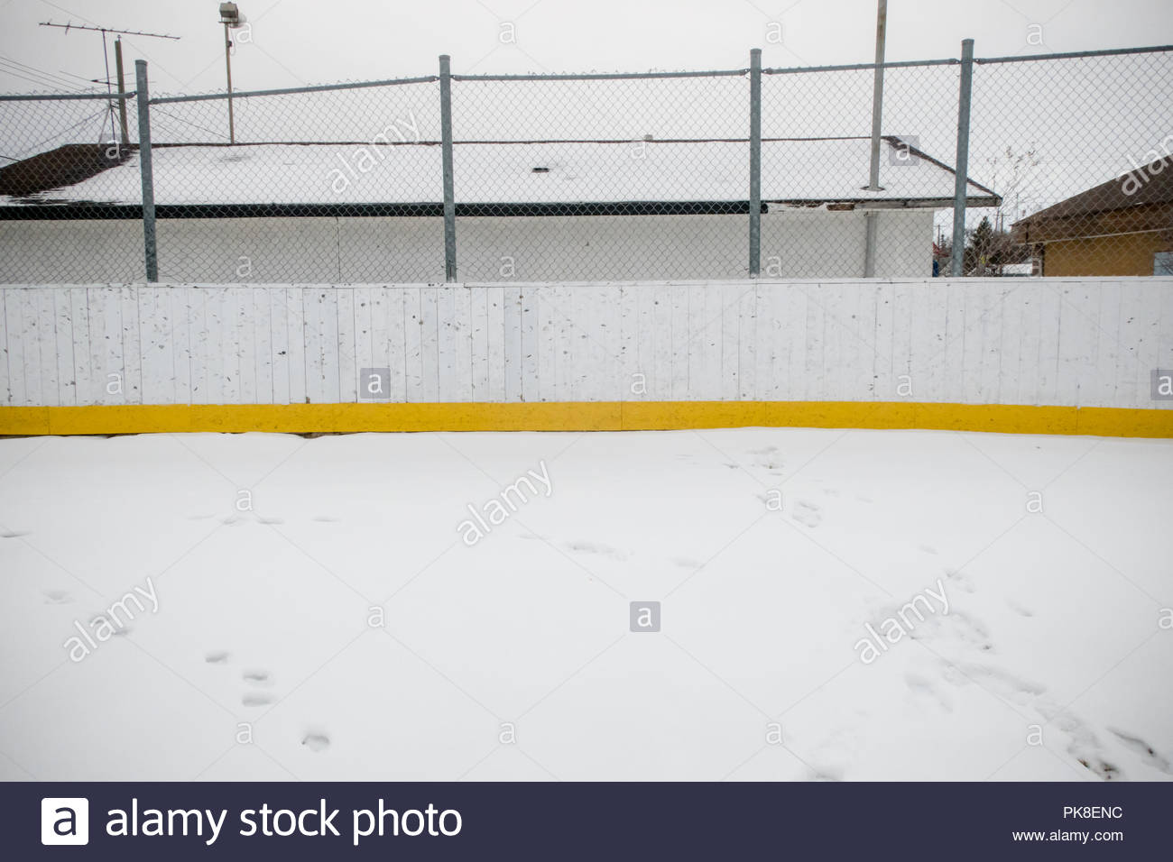 Outdoor Hockey Rink Stock Photos & Outdoor Hockey Rink Stock Images - Alamy