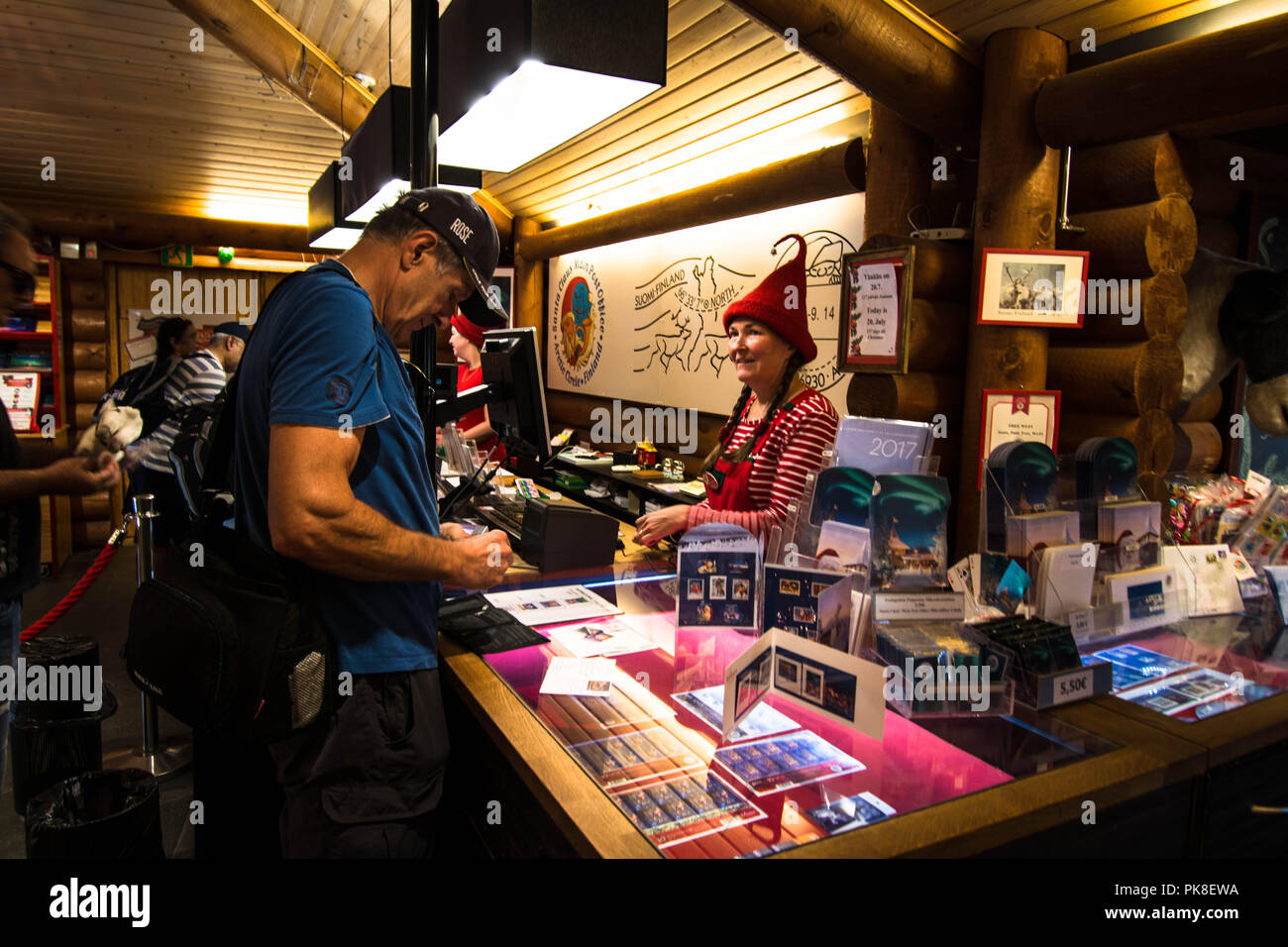 Santas grotto house christmas hi-res stock photography and images - Alamy