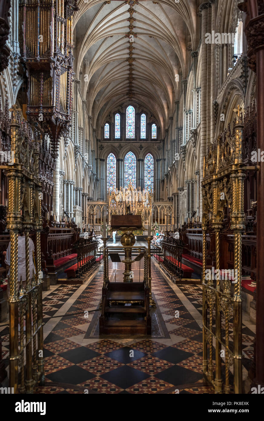 Cathedral Church of Ely Stock Photo - Alamy