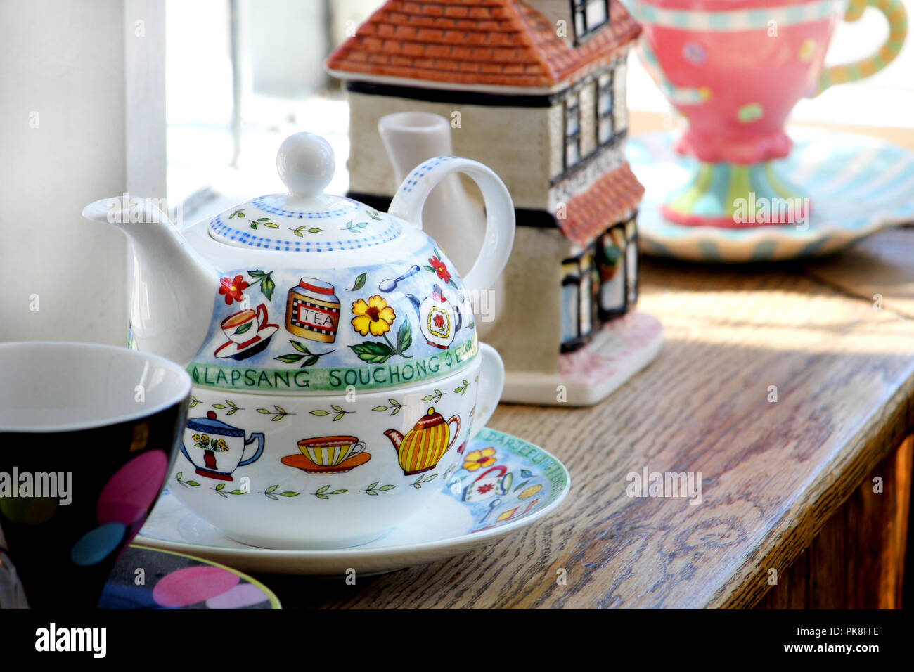 Antique tea shop cafe in hi-res stock photography and images - Alamy