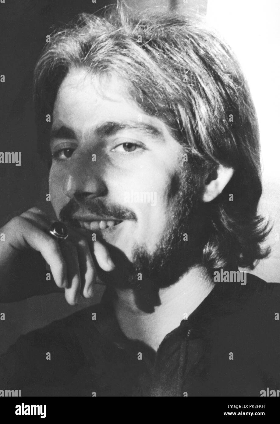 JOSE INFANTE ( 1946- ) POETA MALAGUEÑO, PREMIO ADONAIS EN 1971 Stock ...