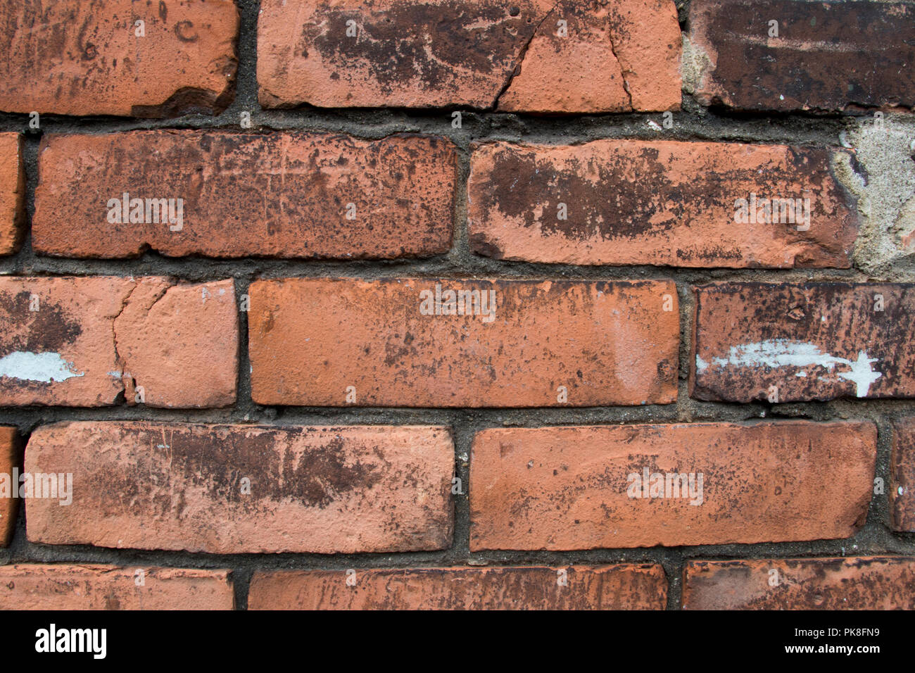 Brick pattern. Old vintage house brick texture and pattern Stock Photo ...