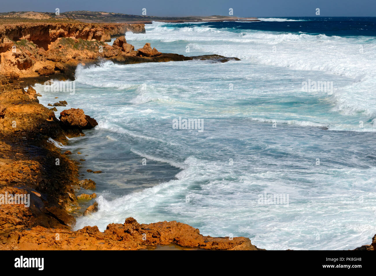 Rugged Australian Coastline, Quobba, The Gascoyne, Western Australia ...