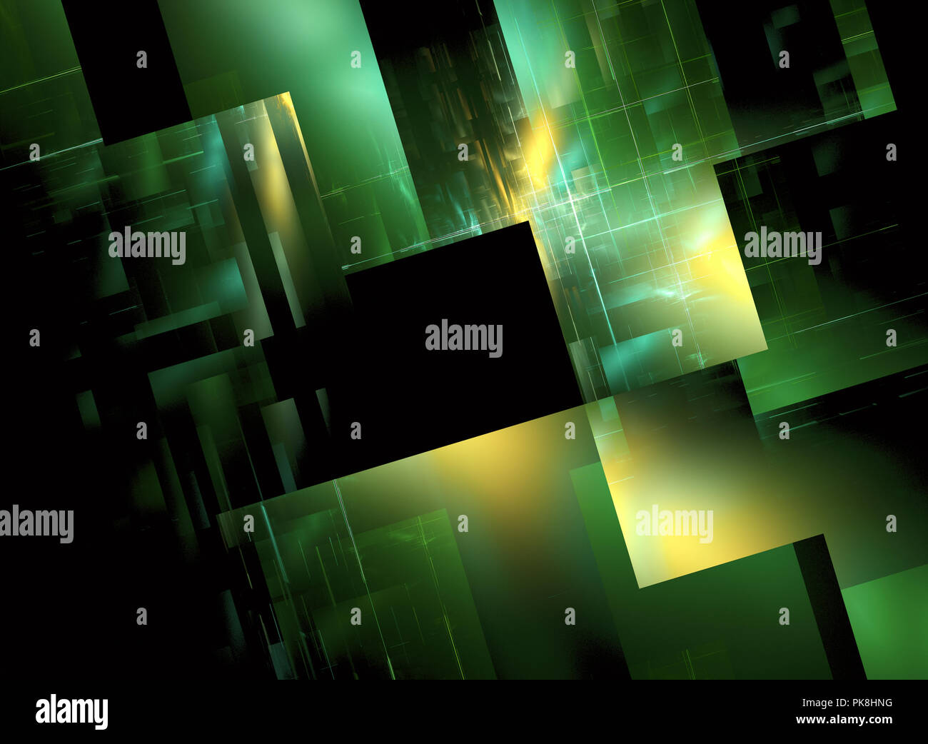 Abstract fractal patterns and shapes. Fractal texture. The colors in ...