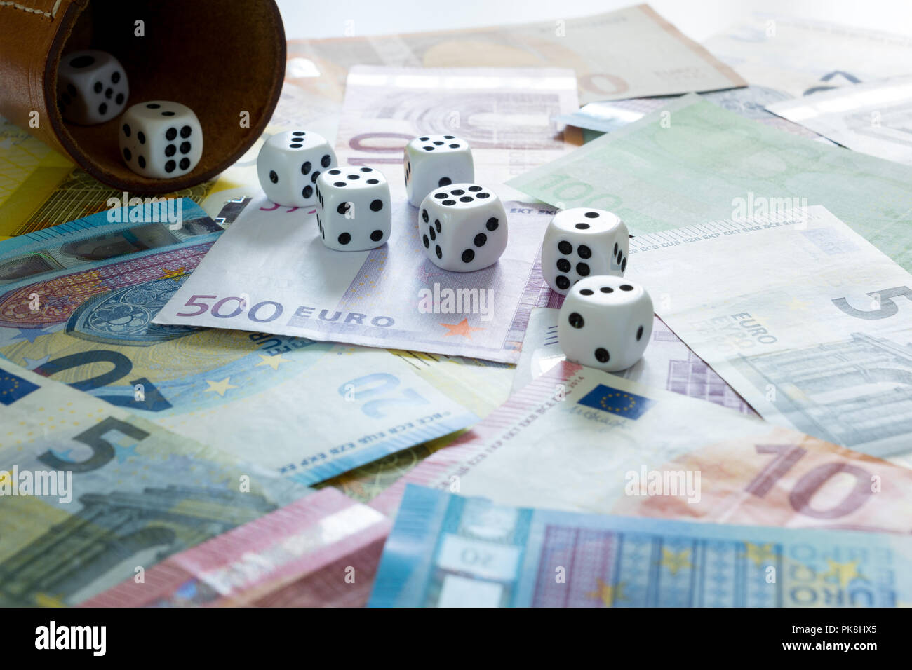 Different euro banknotes hi-res stock photography and images - Alamy