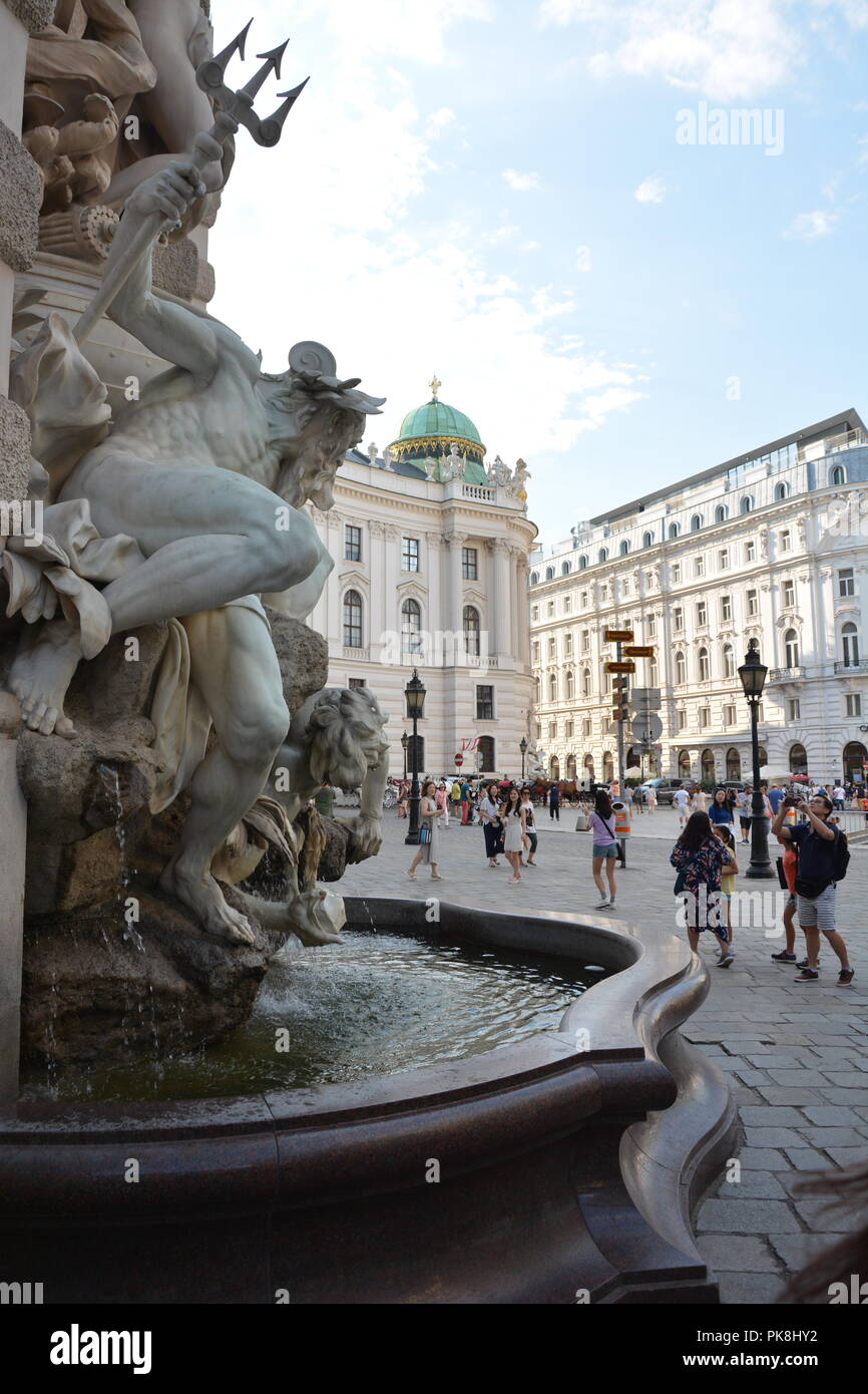 Michaelerplatz statue hi-res stock photography and images - Alamy