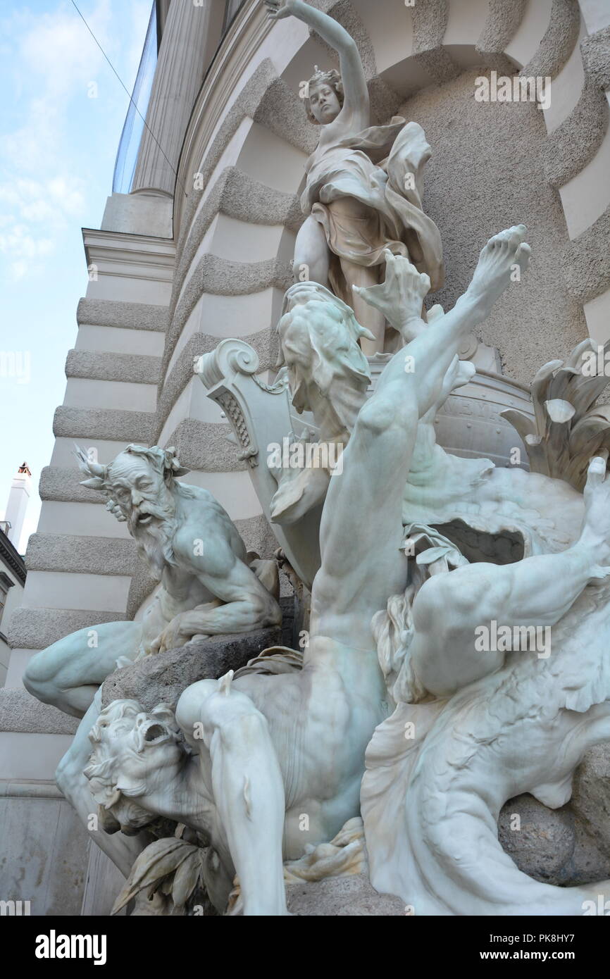 Michaelerplatz statue hi-res stock photography and images - Alamy