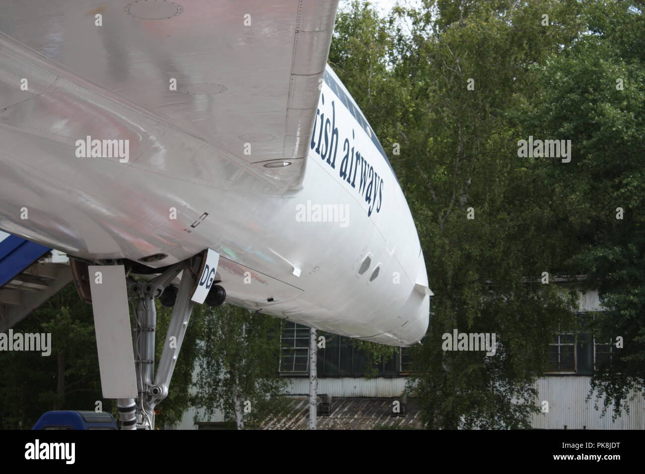 Concorde plane and cockpit hi-res stock photography and images - Alamy