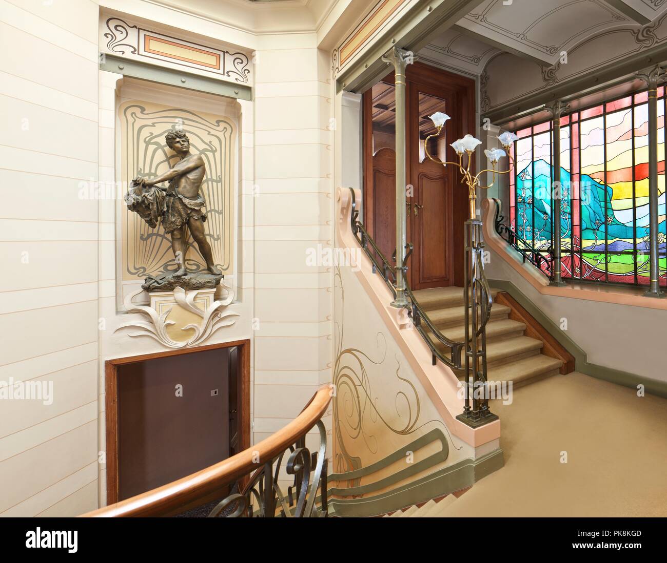 The Hotel Tassel, 6, Rue Paul-Emile Jansonstraat, Brussels, Belgium ...