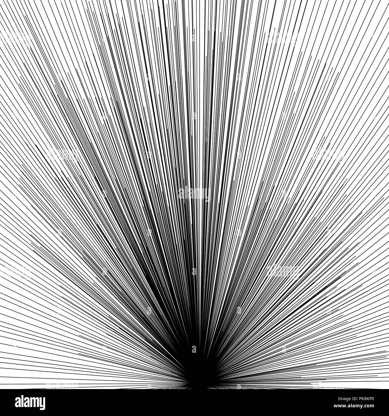 Comic radial speed lines graphic hi-res stock photography and images ...