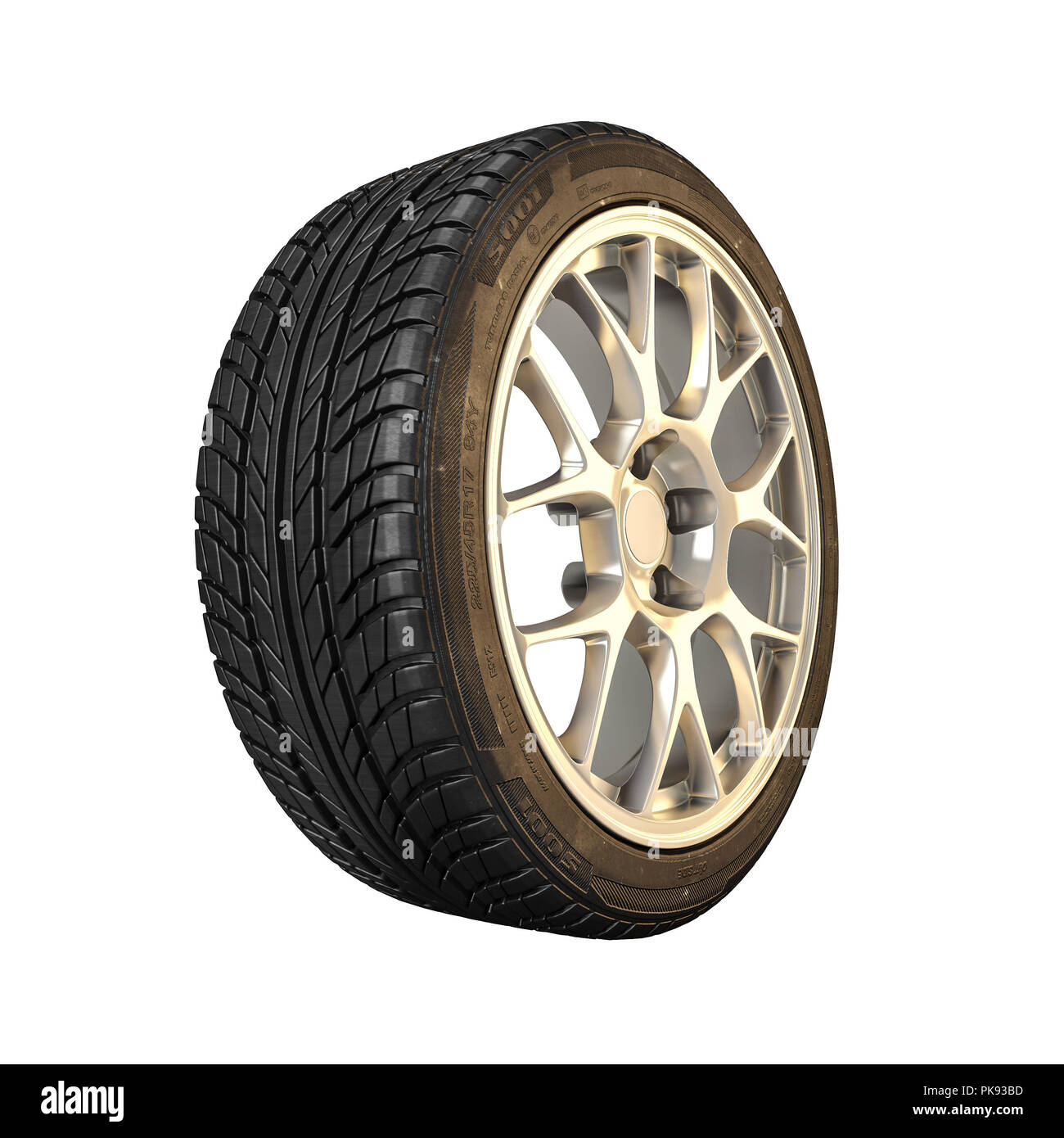 Car tires concept Cut Out Stock Images & Pictures - Alamy
