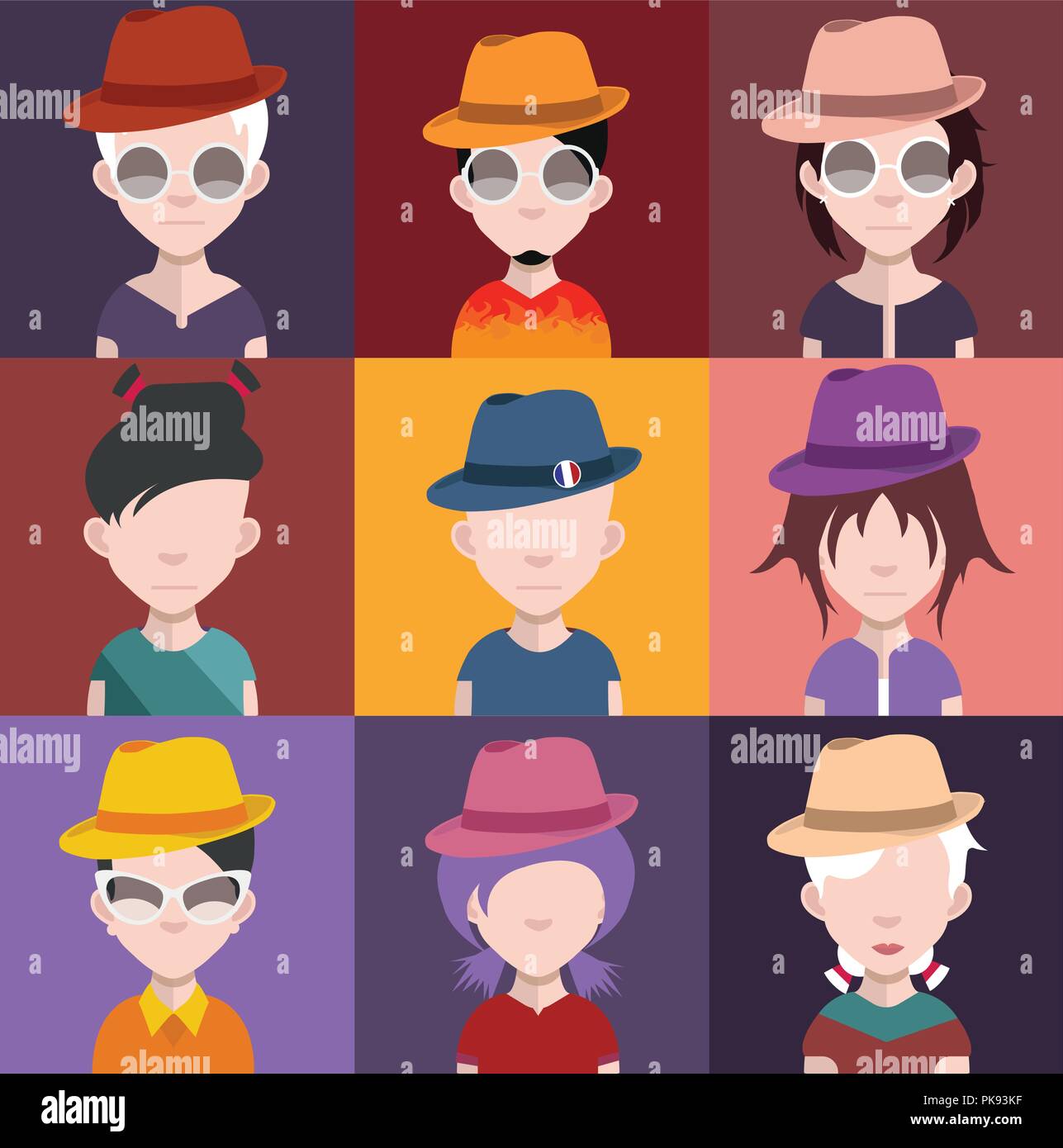 Set of people icons with faces Stock Vector Image & Art - Alamy Set of people icons with faces Stock Vector Image & Art - Alamy