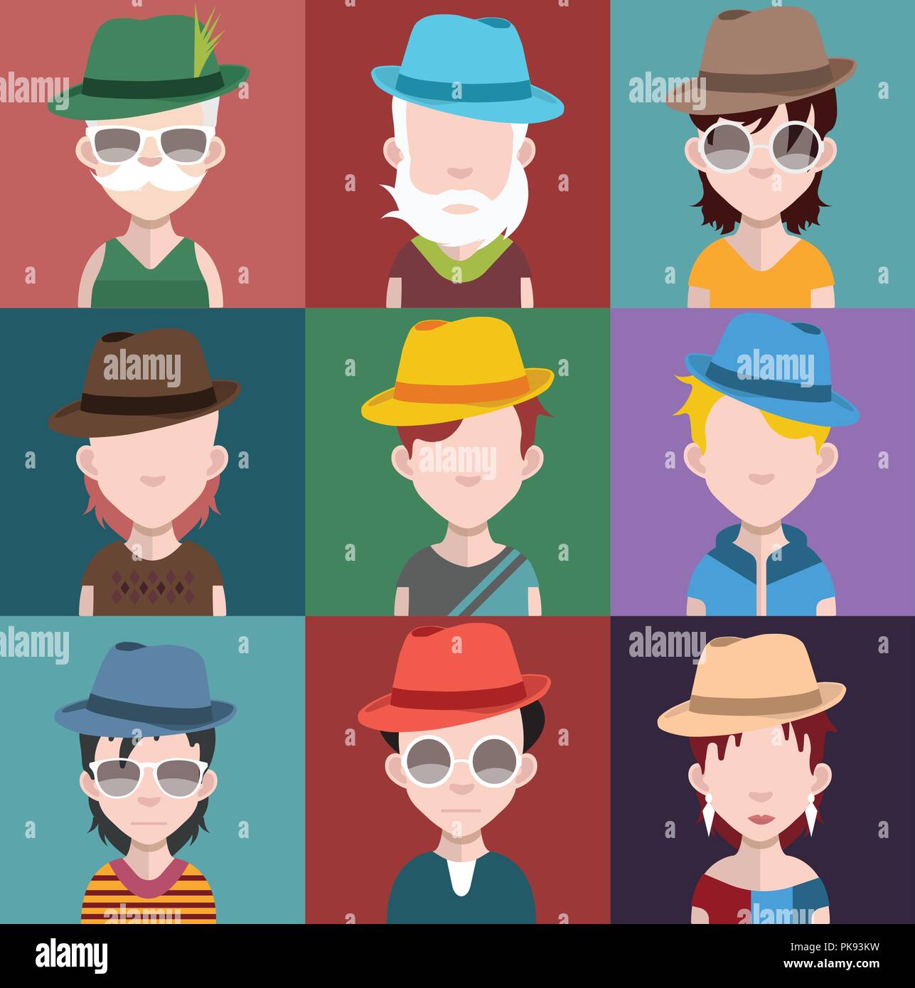 Set of people icons with faces Stock Vector Image & Art - Alamy Set of people icons with faces Stock Vector Image & Art - Alamy