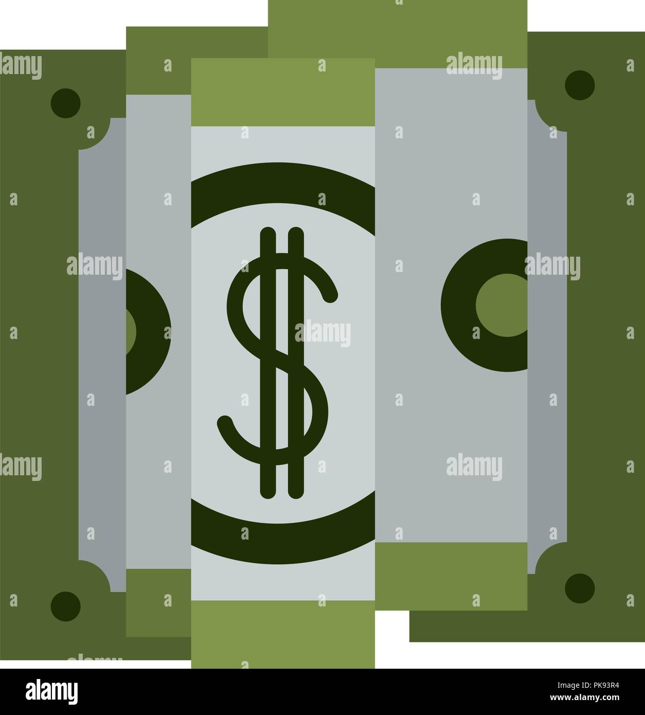bill dollar money icon Stock Vector Image & Art - Alamy
