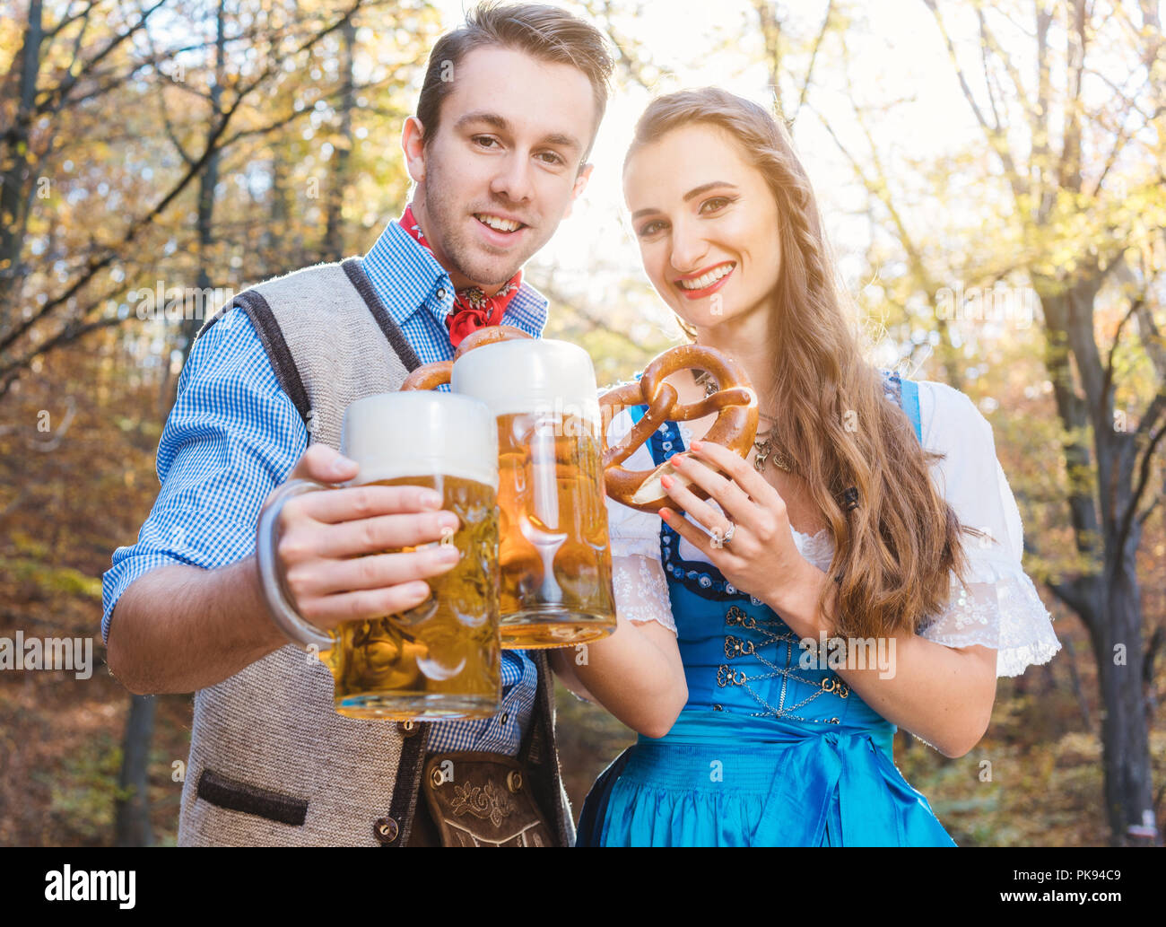 German beergarden hi-res stock photography and images - Alamy