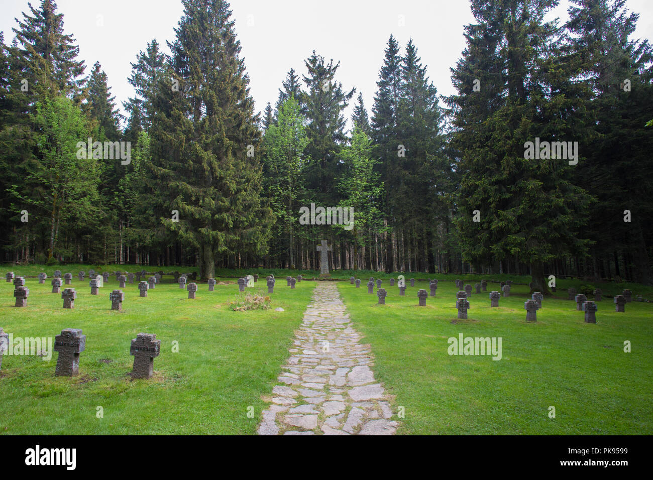 German Forest Military Cemetery High Resolution Stock Photography and ...
