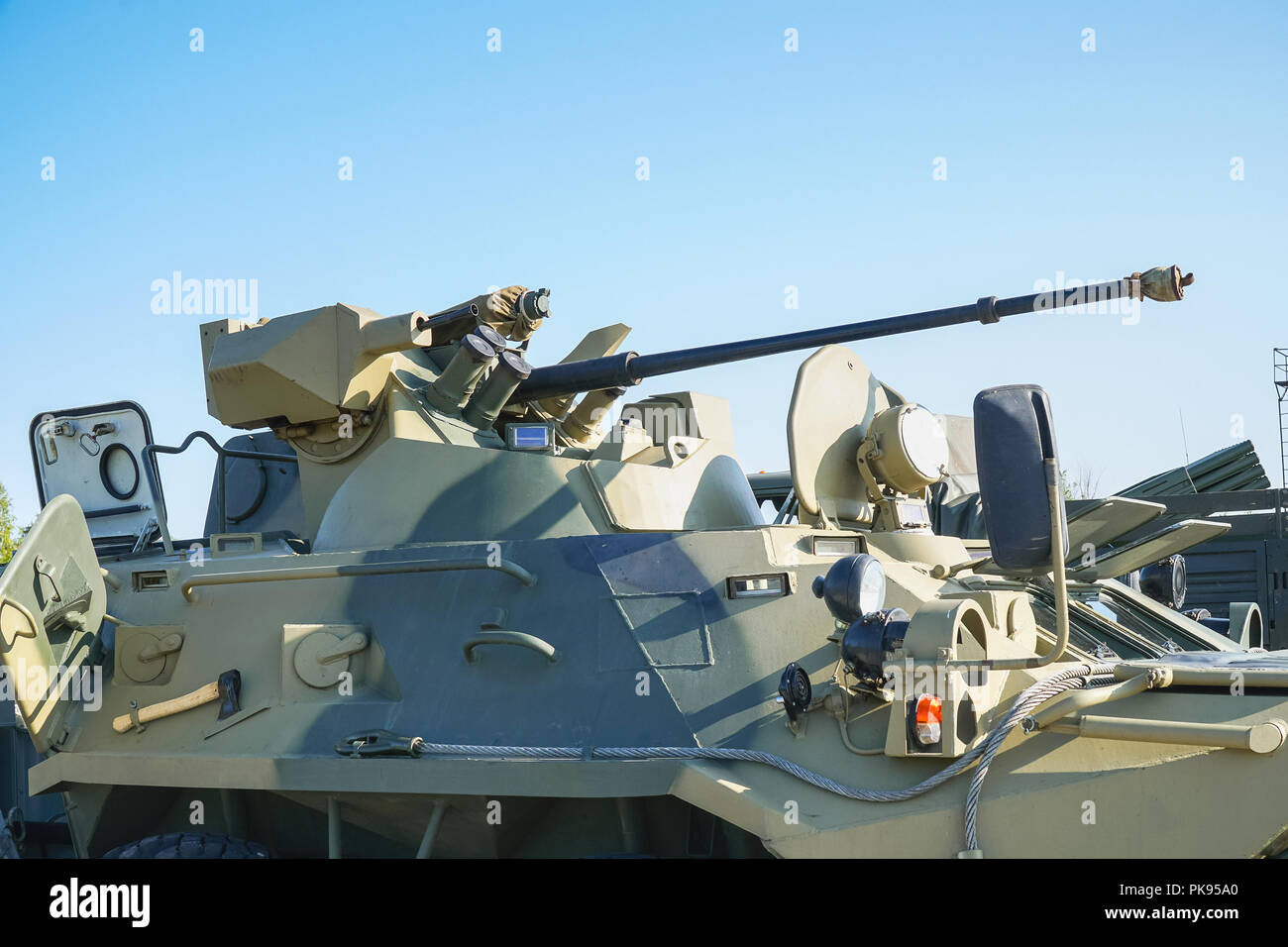 Russian infantry fighting vehicle Stock Photo - Alamy
