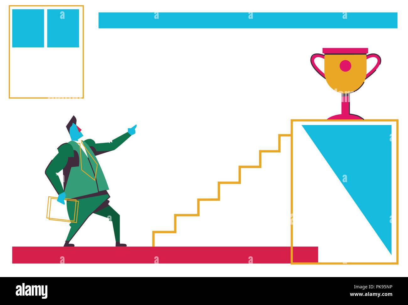 Climb ladder hi-res stock photography and images - Alamy