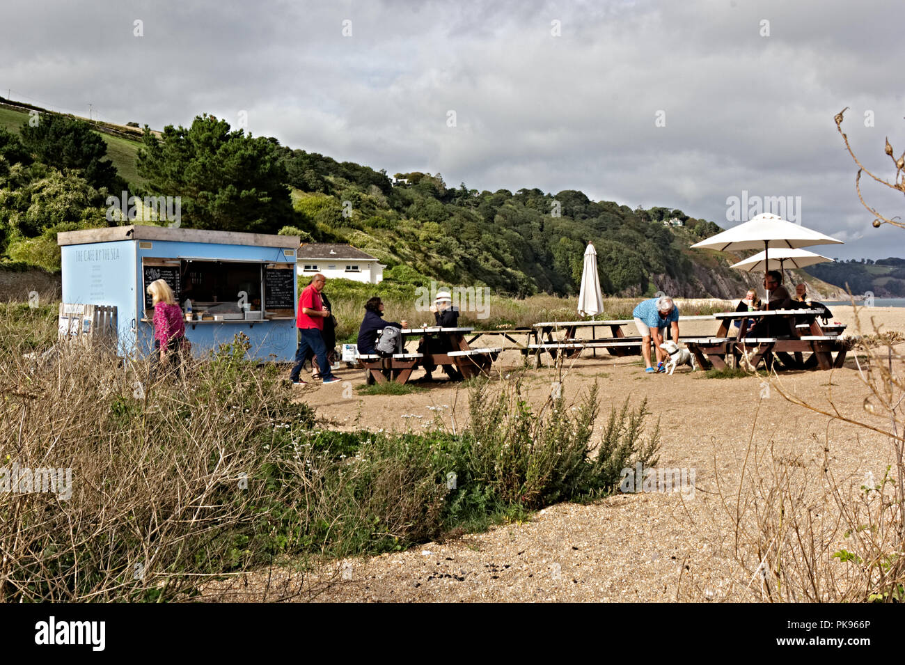 Strete gate beach devon hi-res stock photography and images - Alamy