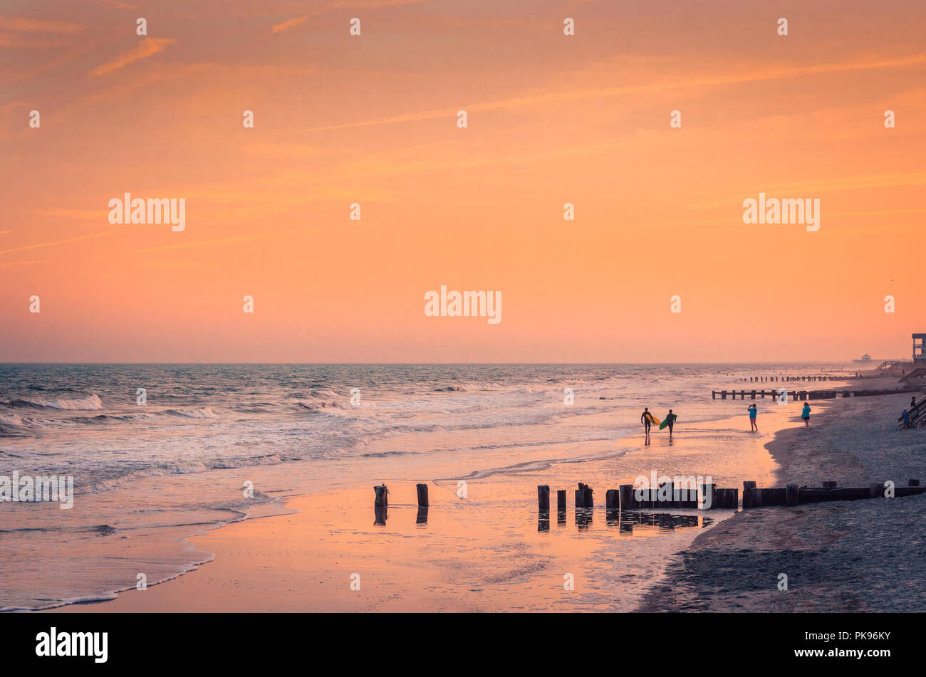Folly beach hi-res stock photography and images - Alamy