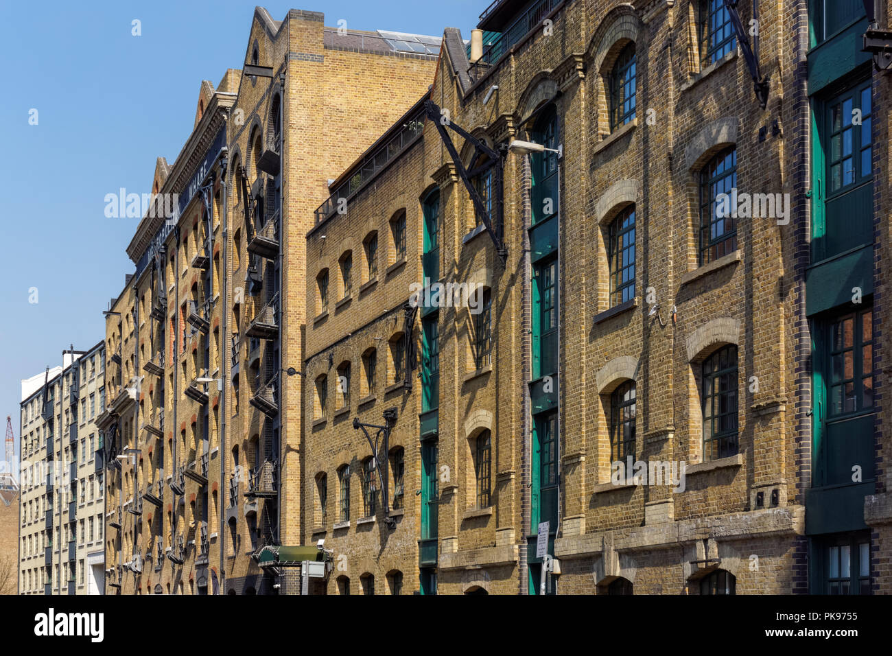 Luxury loft apartments in former Victorian warehouses in Wapping ...