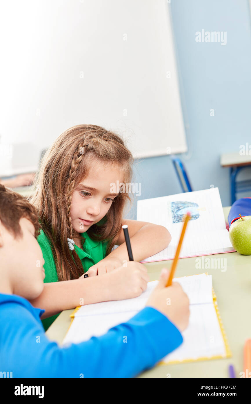 School task together hi-res stock photography and images - Alamy