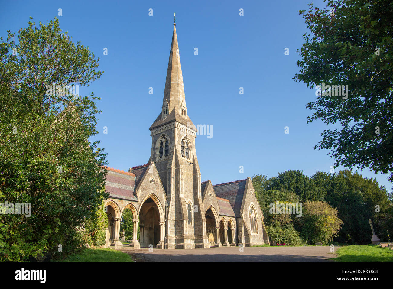 The Chapel, Locksbrook Cemetery, Bath. United Kingdom Stock Photo - Alamy