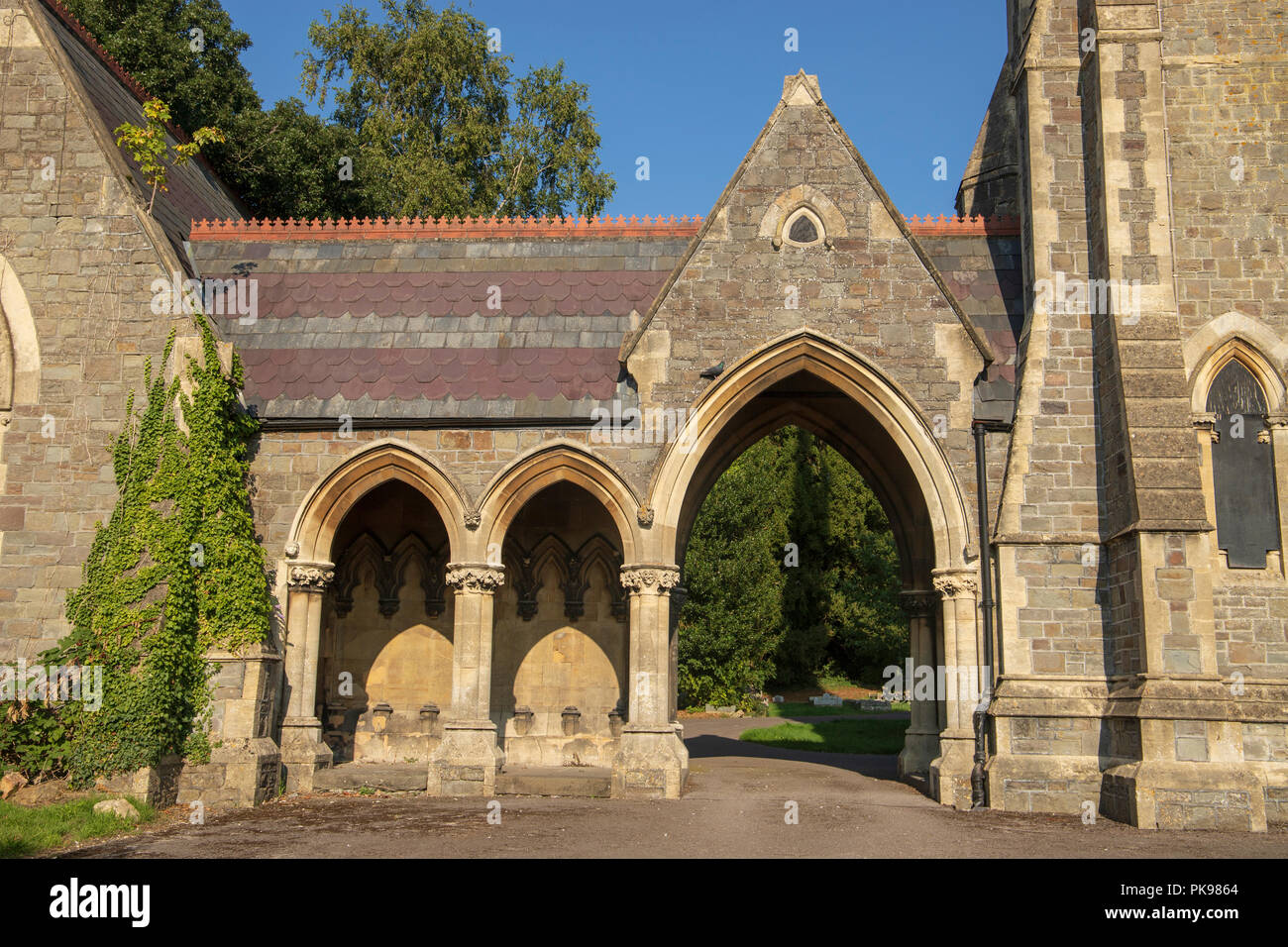 The Chapel, Locksbrook Cemetery, Bath. United Kingdom Stock Photo - Alamy